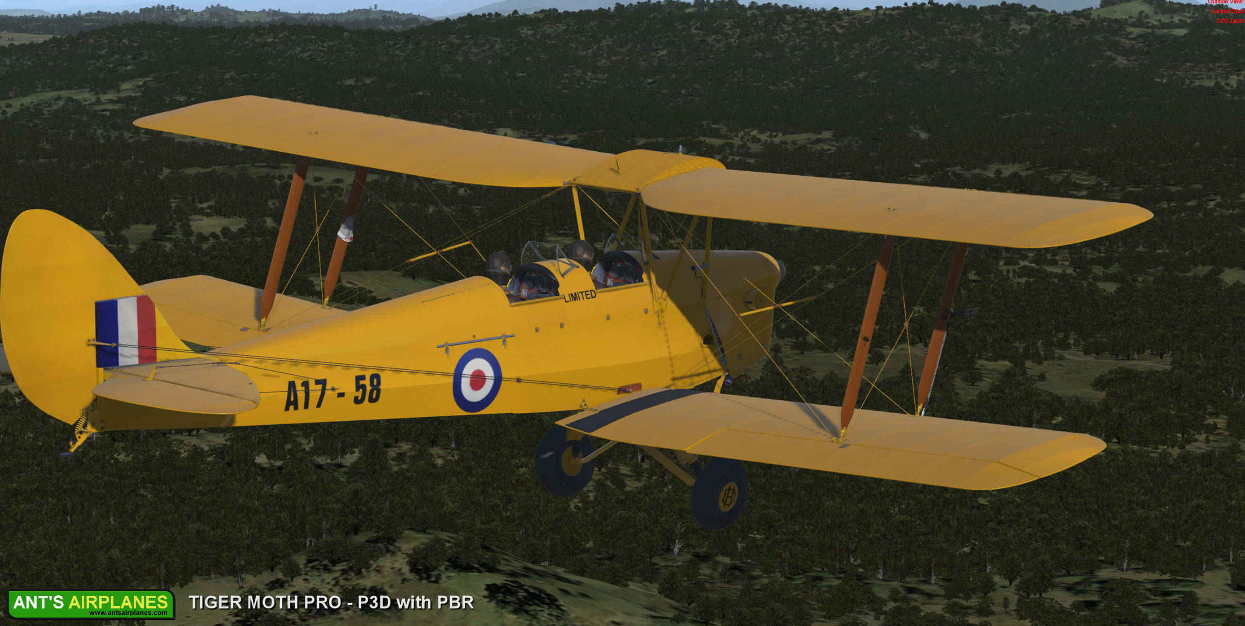 Just Flight - Ant's Airplanes Tiger Moth Pro (P3D & FSX)