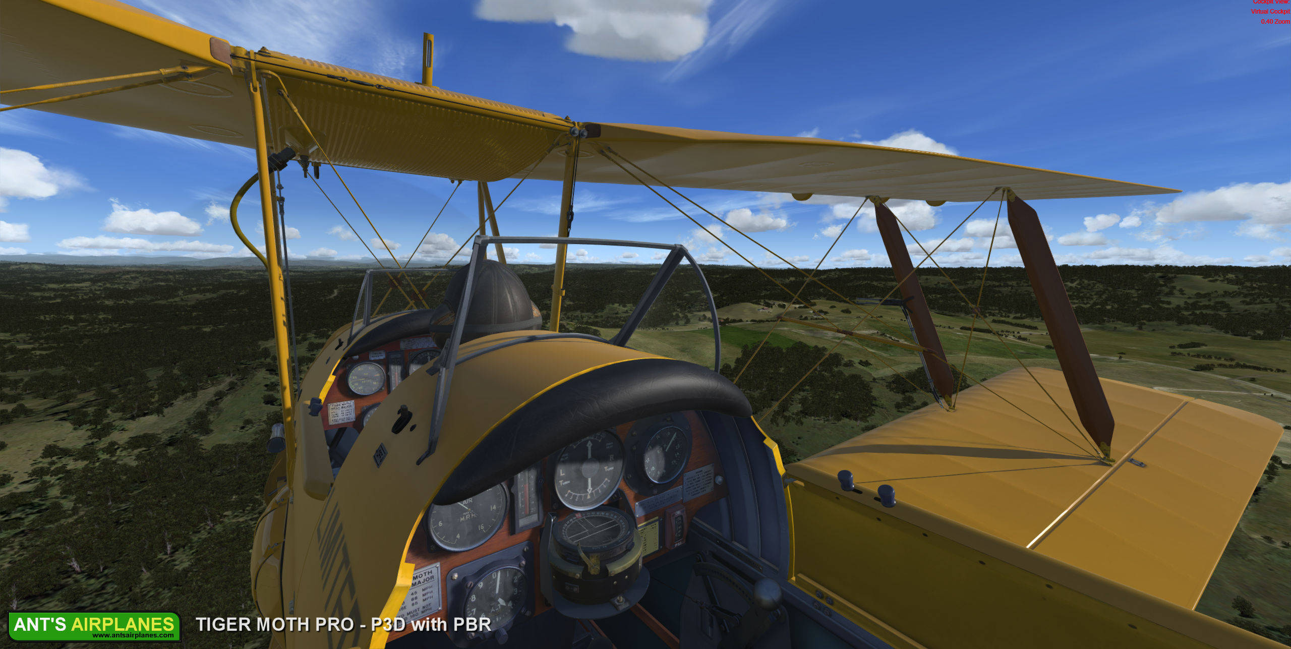 Just Flight - Ant's Airplanes Tiger Moth Pro (P3D & FSX)