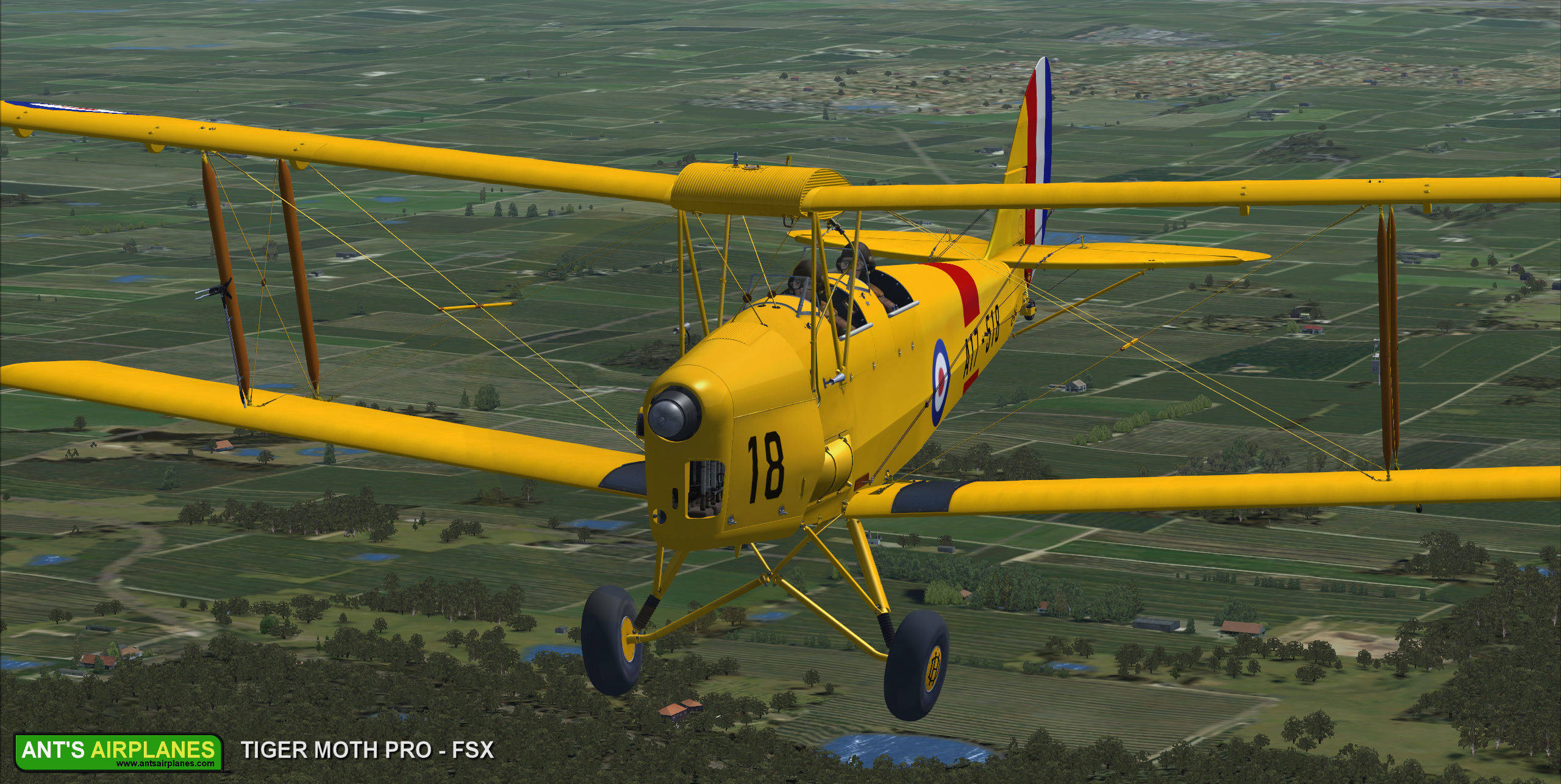 Just Flight - Ant's Airplanes Tiger Moth Pro (P3D & FSX)