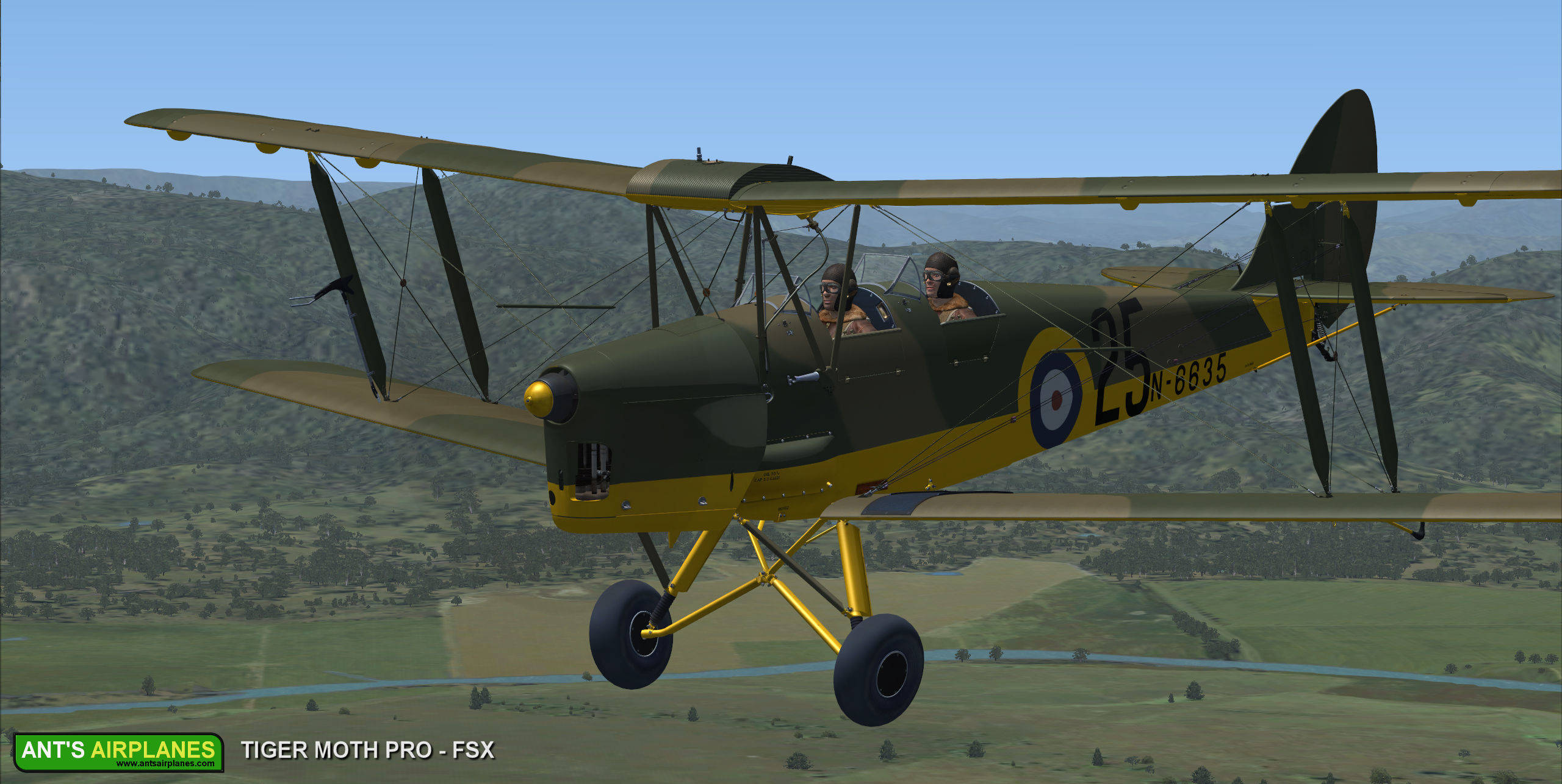 Just Flight - Ant's Airplanes Tiger Moth Pro (P3D & FSX)