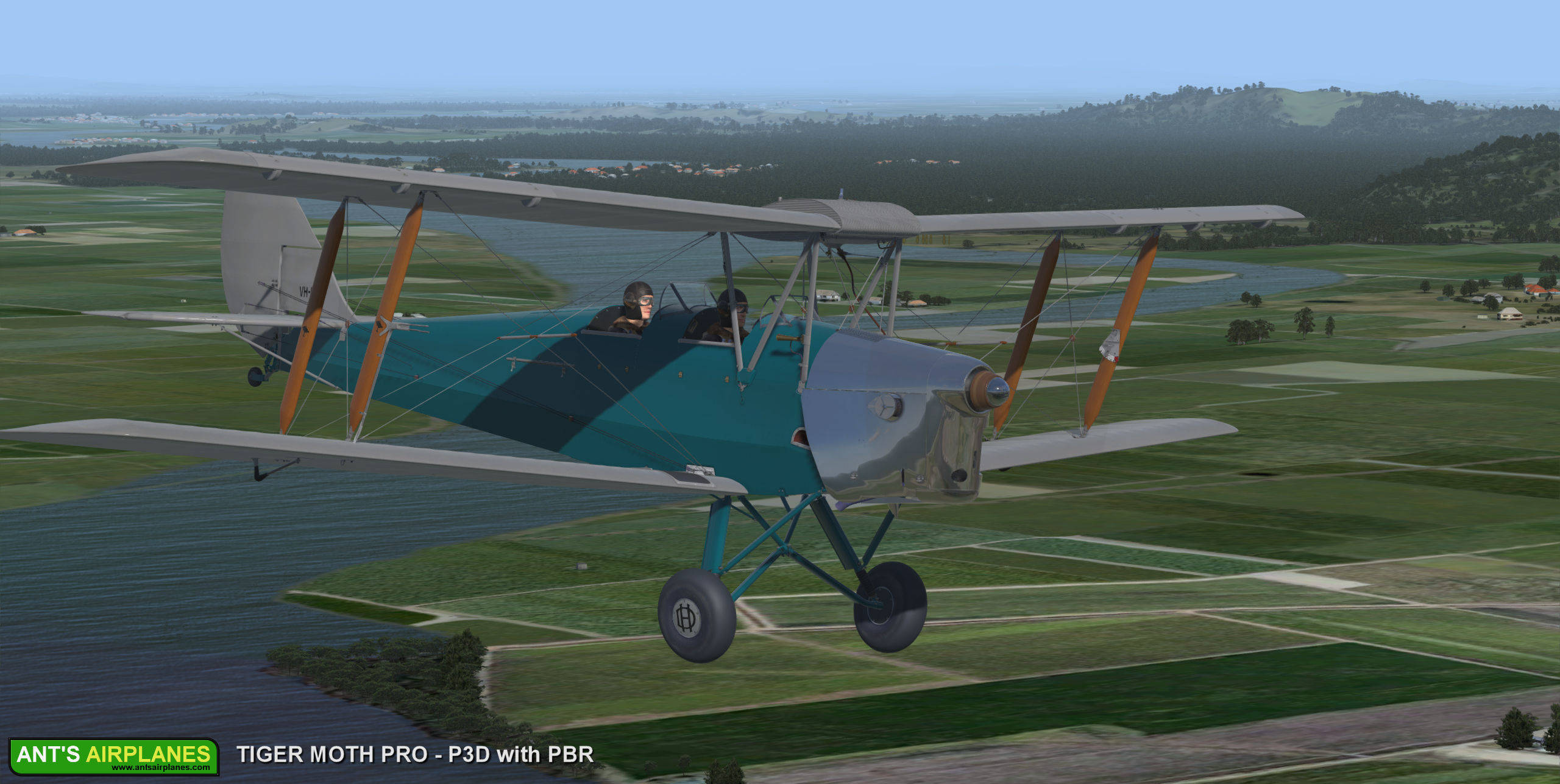 Just Flight - Ant's Airplanes Tiger Moth Pro (P3D & FSX)