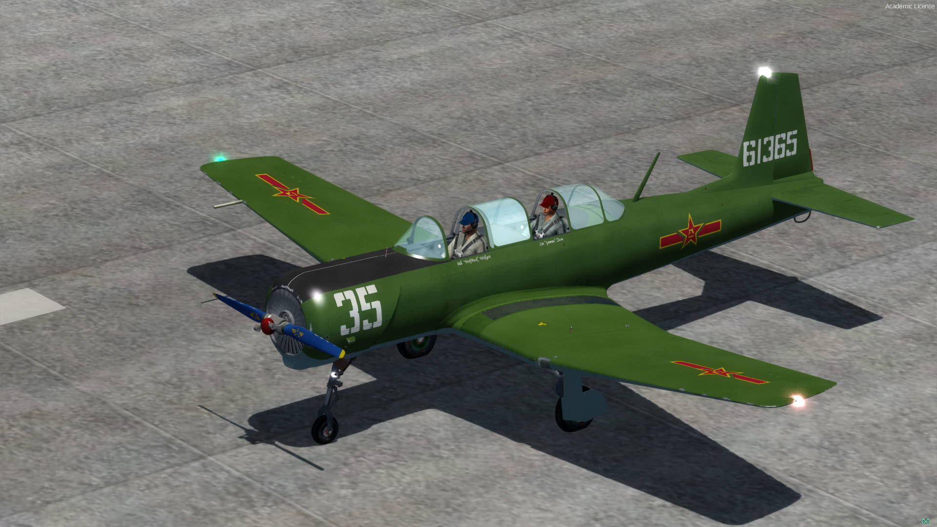 Just Flight - Bear Studios Nanchang CJ-6 Trainer
