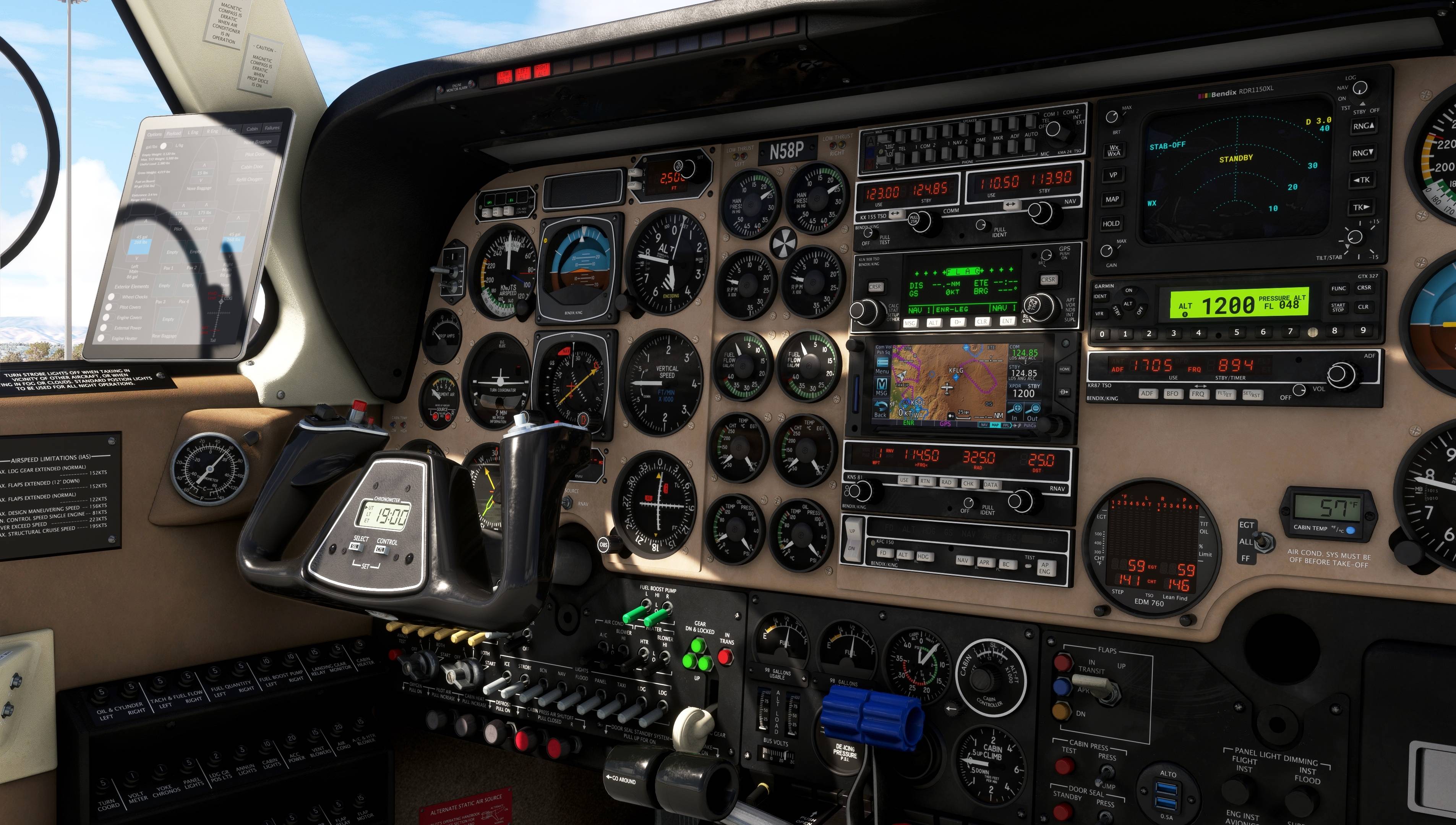 Just Flight - Black Square - Baron Professional