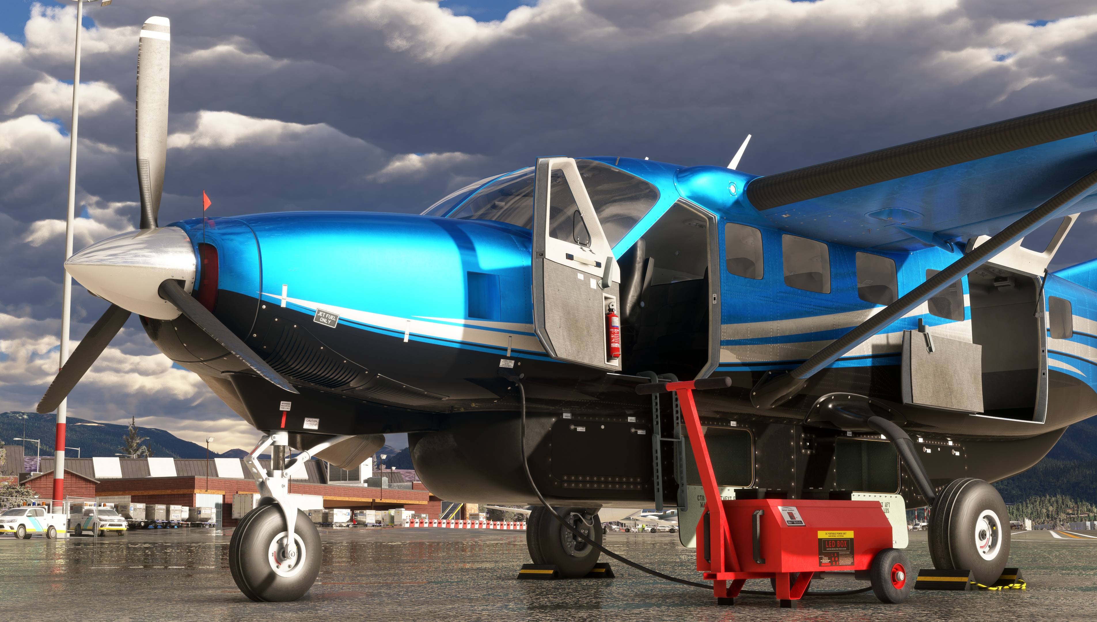 Just Flight - Black Square - Caravan Professional - Passenger