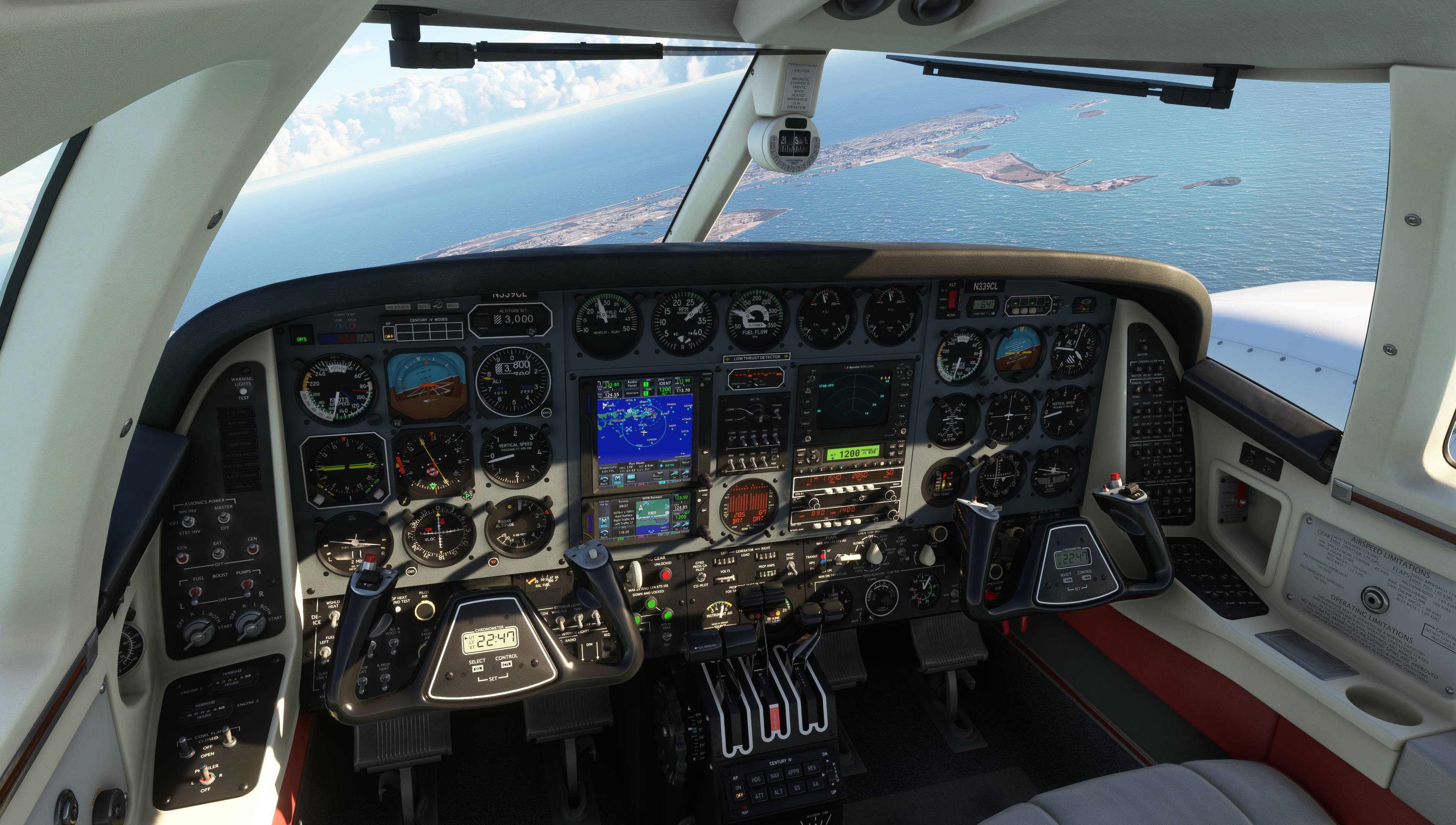 Just Flight - Black Square - Piston Duke