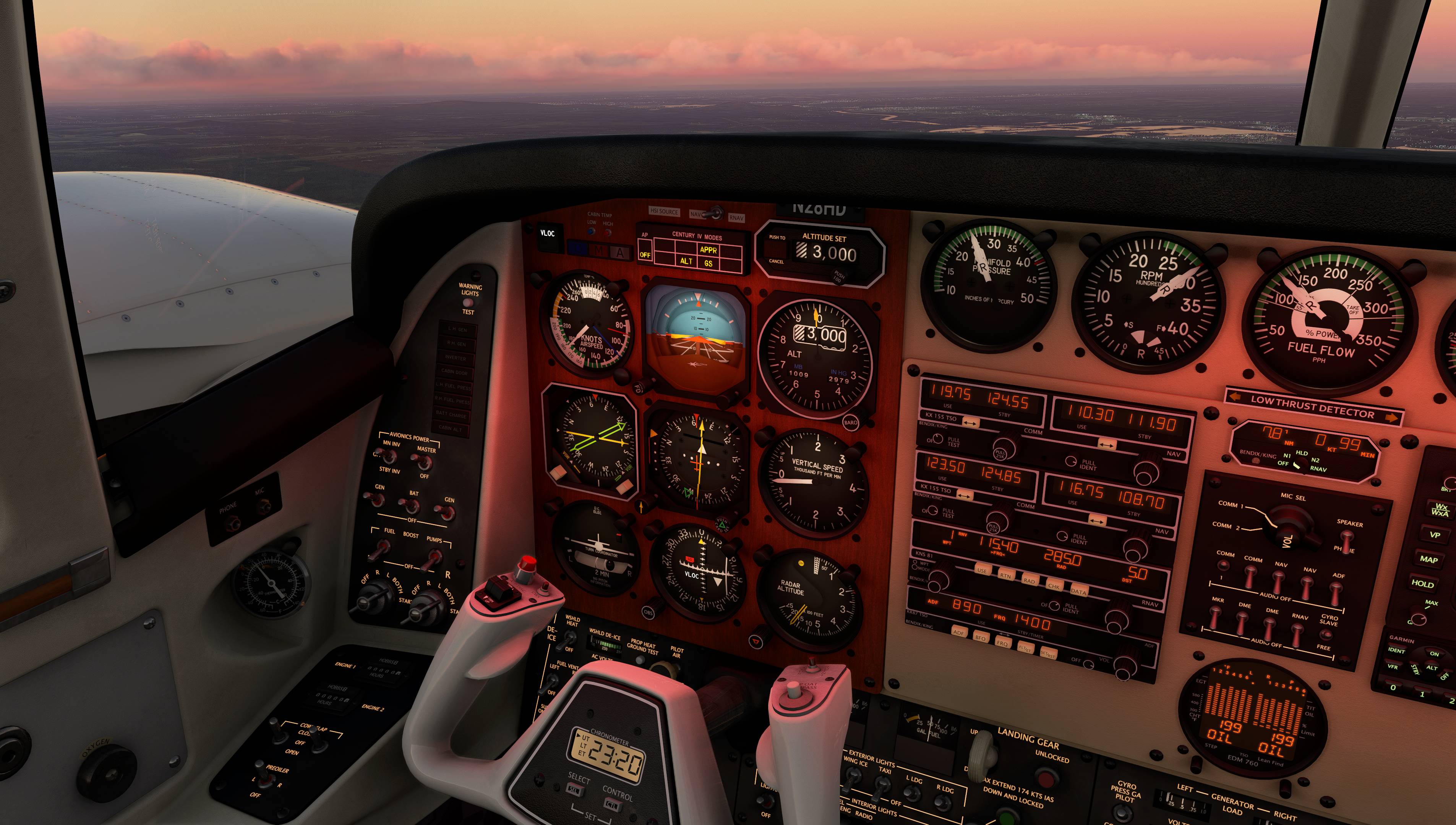 Just Flight - Black Square - Piston Duke