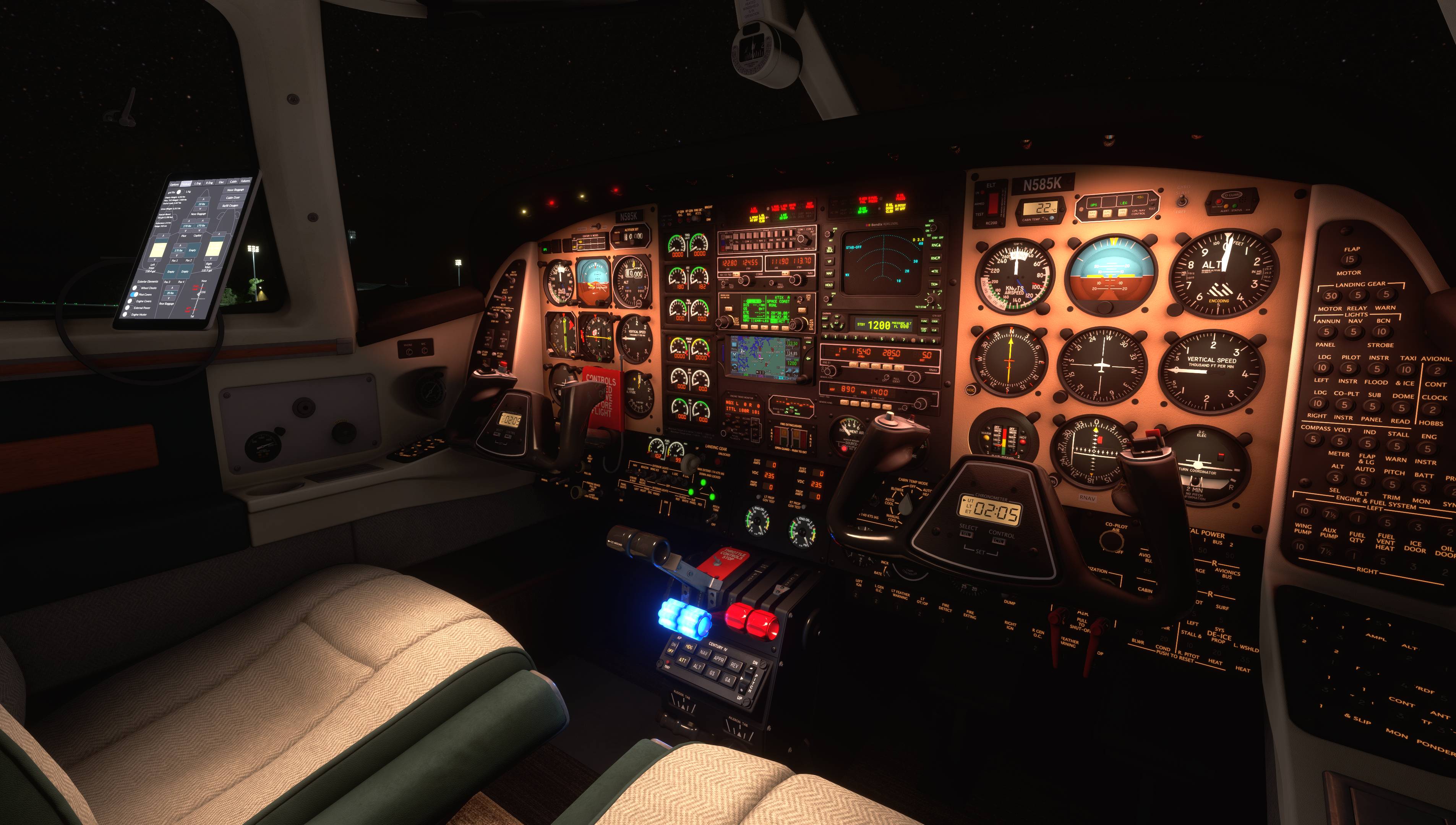 Just Flight - Black Square - Turbine Duke