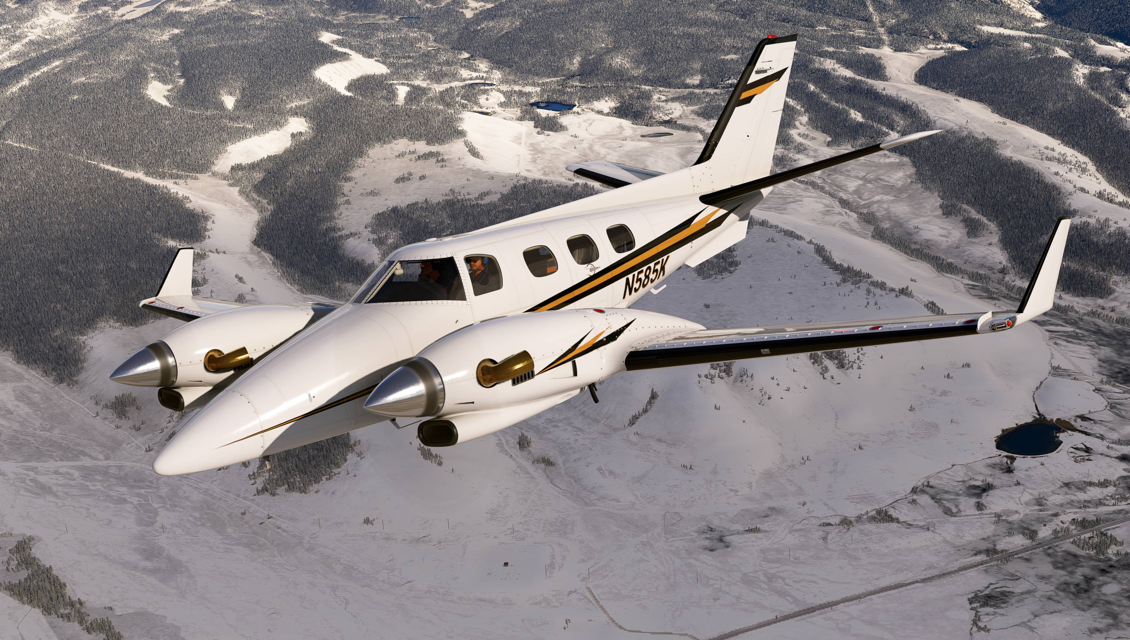 Just Flight - Black Square - Turbine Duke