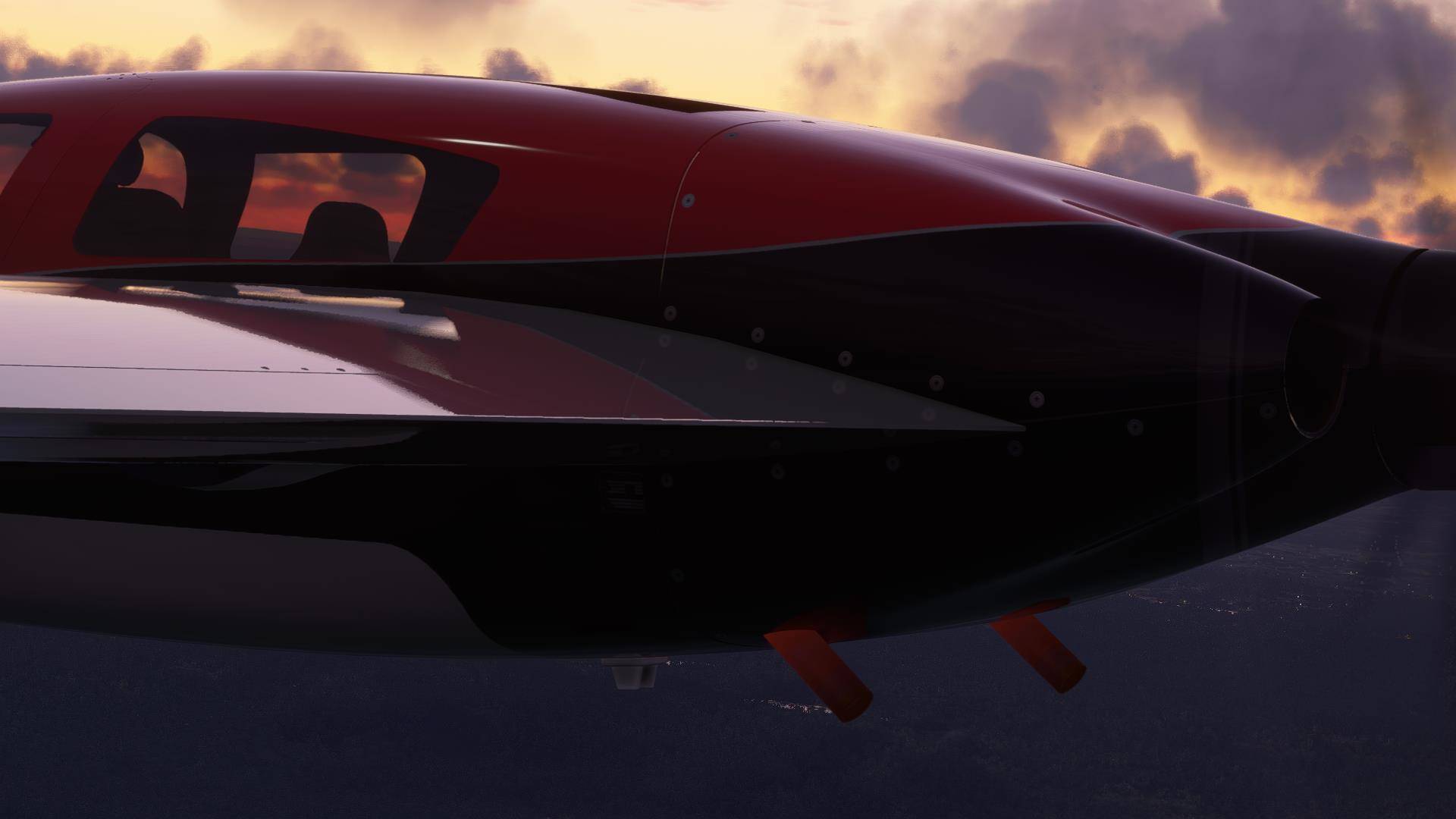 Just Flight - Black Square - Velocity XL