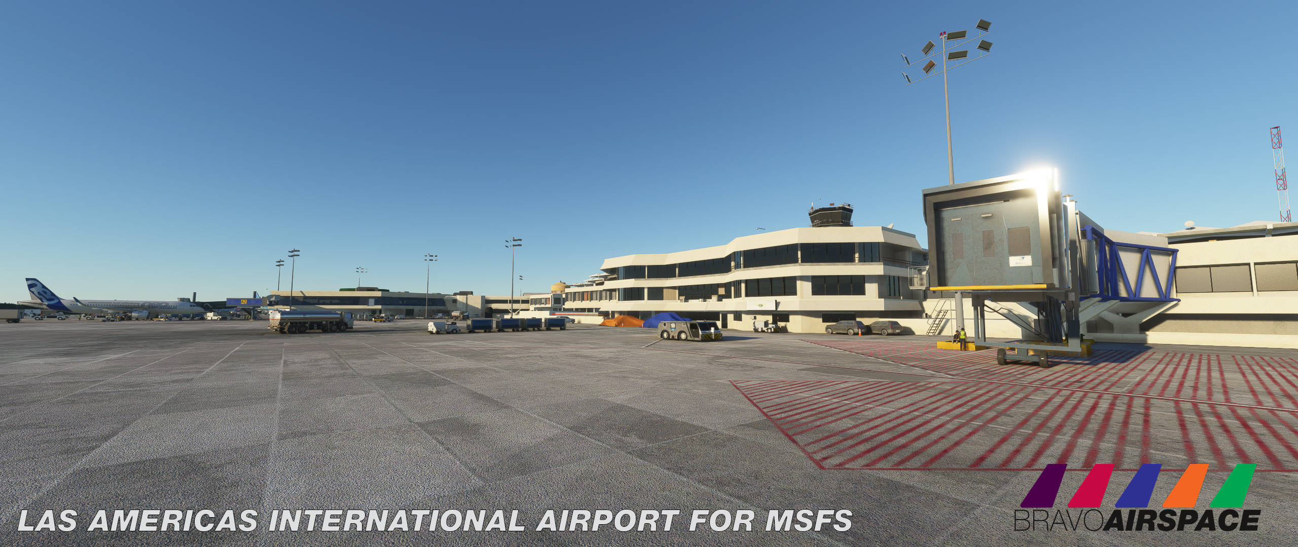 Just Flight - BravoAirSpace - Las Americas International MDSD MSFS