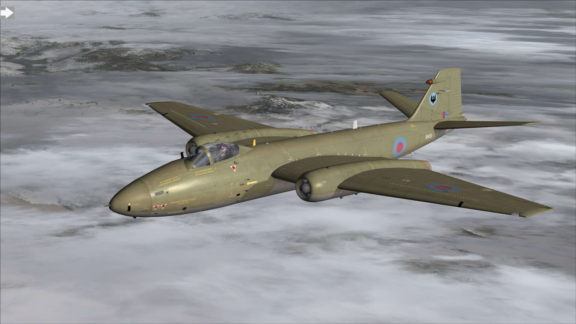 Just Flight - Canberra PR9