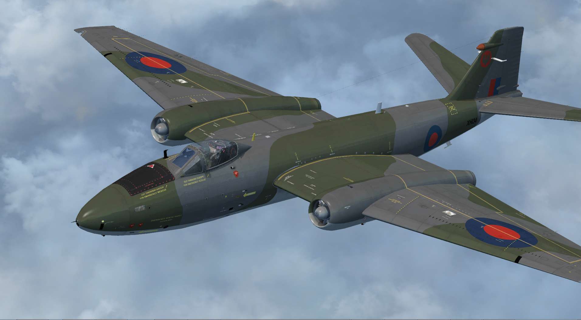 Just Flight - Canberra PR9