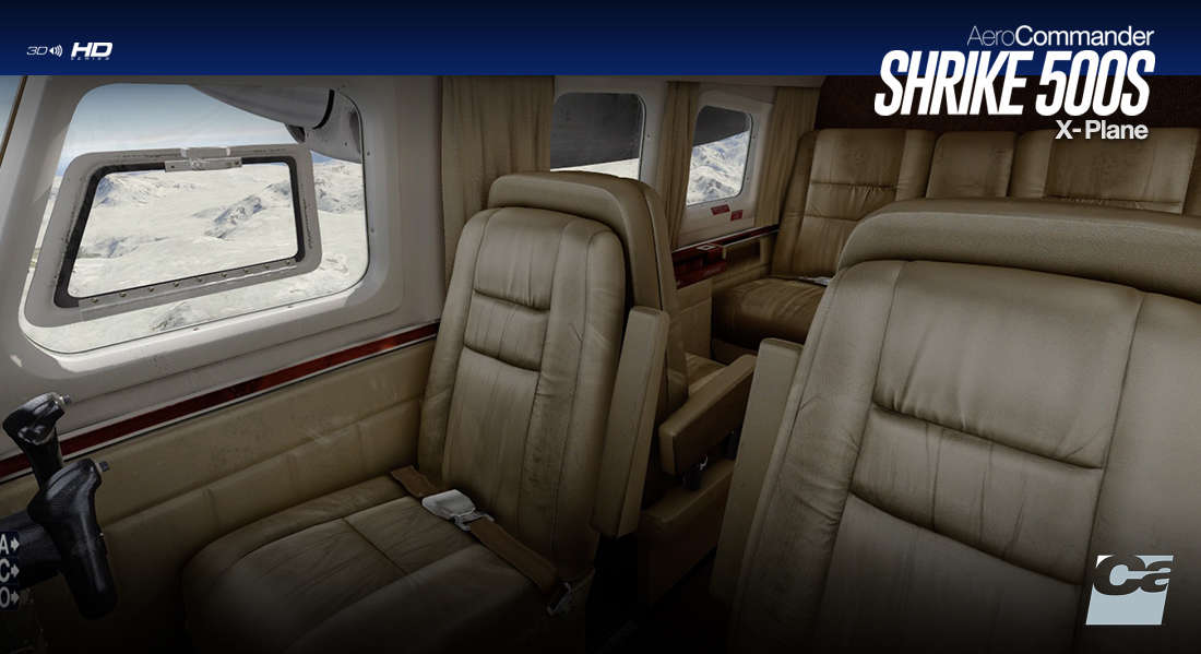 Just Flight - Carenado 500S Shrike Aero Commander HD Series (X-Plane 10/11)