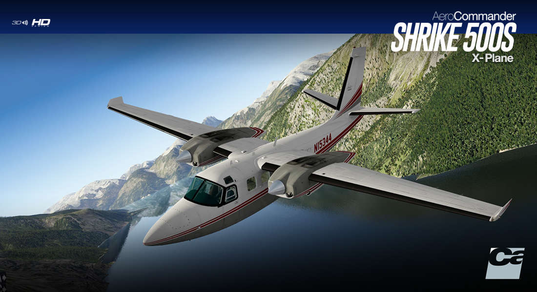 Just Flight - Carenado 500S Shrike Aero Commander HD Series (X-Plane 10/11)