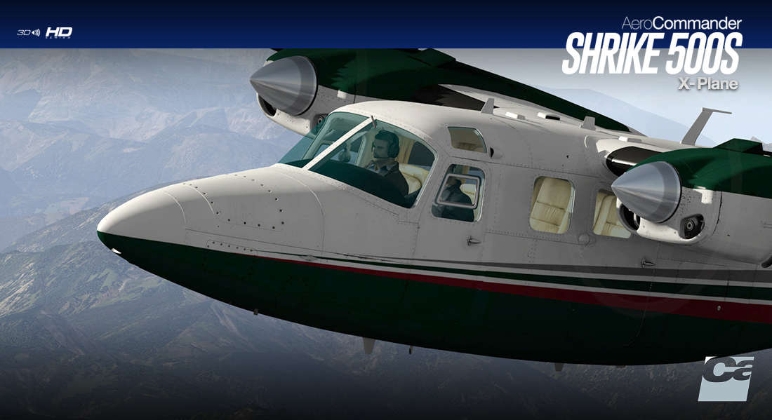 Just Flight - Carenado 500S Shrike Aero Commander HD Series (X-Plane 10/11)