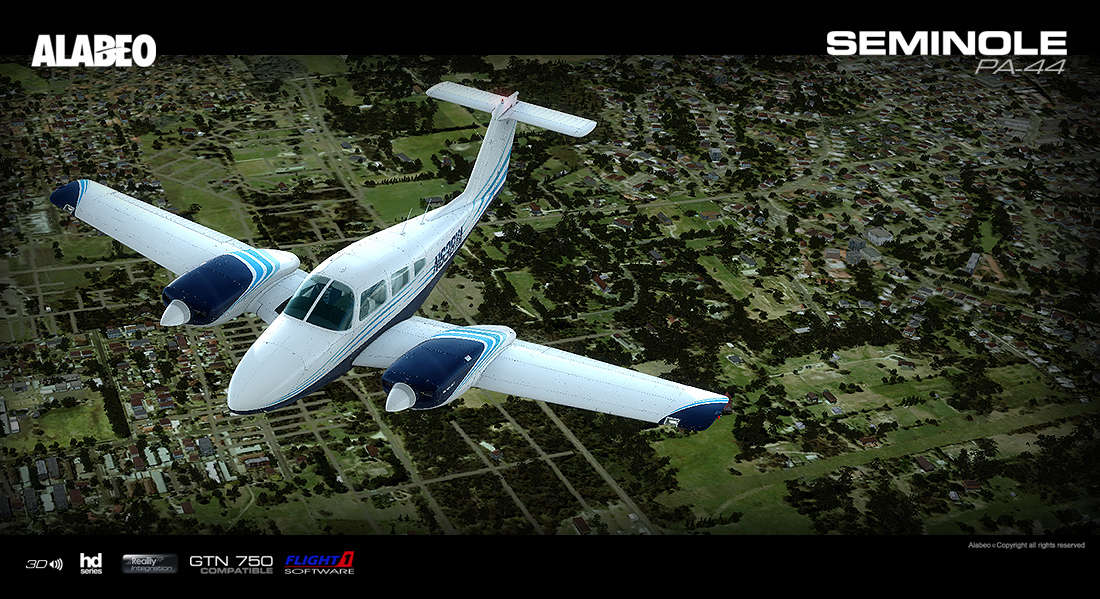 Just Flight - Alabeo PA-44 Seminole (FSX & P3D)