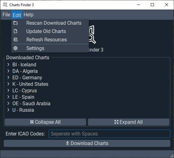 Just Flight - Charts Finder 3