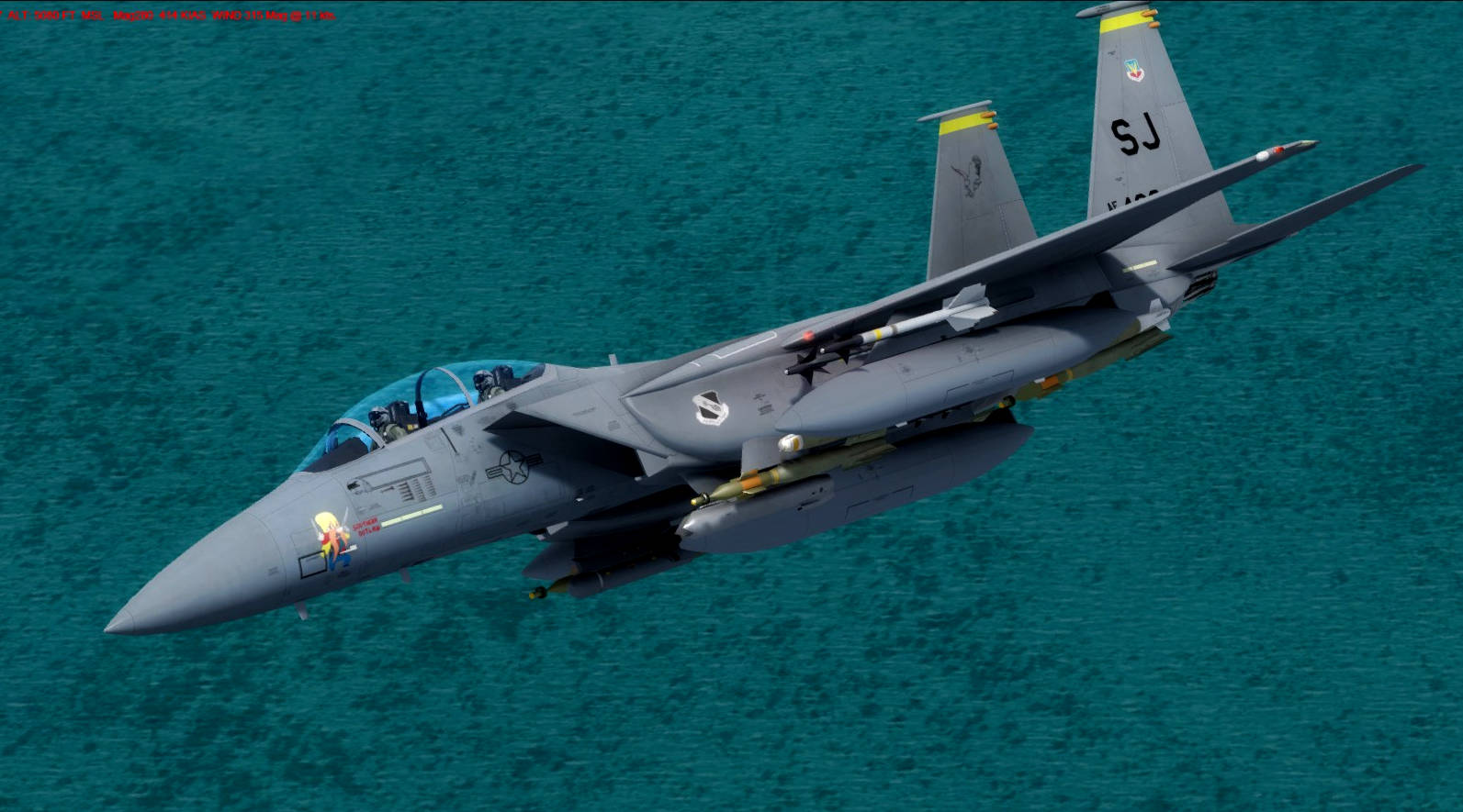 Just Flight - DC Designs F-15 C, D E & I Eagle (P3D v1-v3 & FSX)