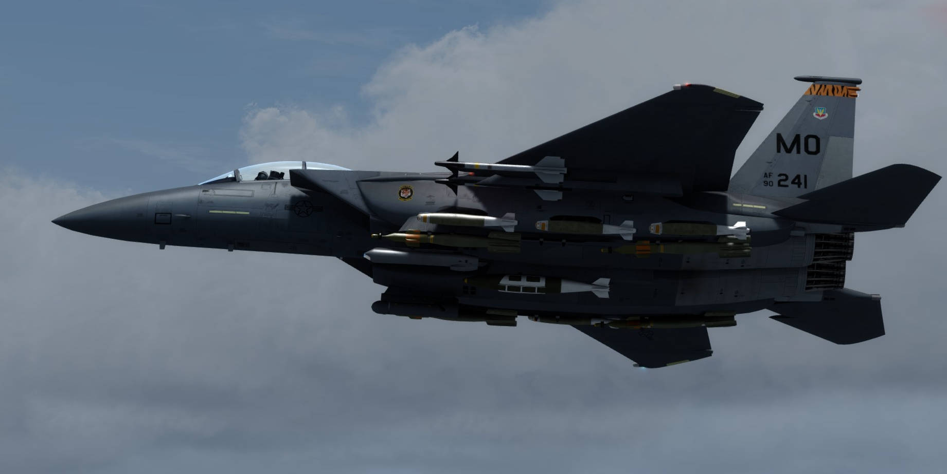 Just Flight - DC Designs F-15 C, D E & I Eagle (P3D v1-v3 & FSX)