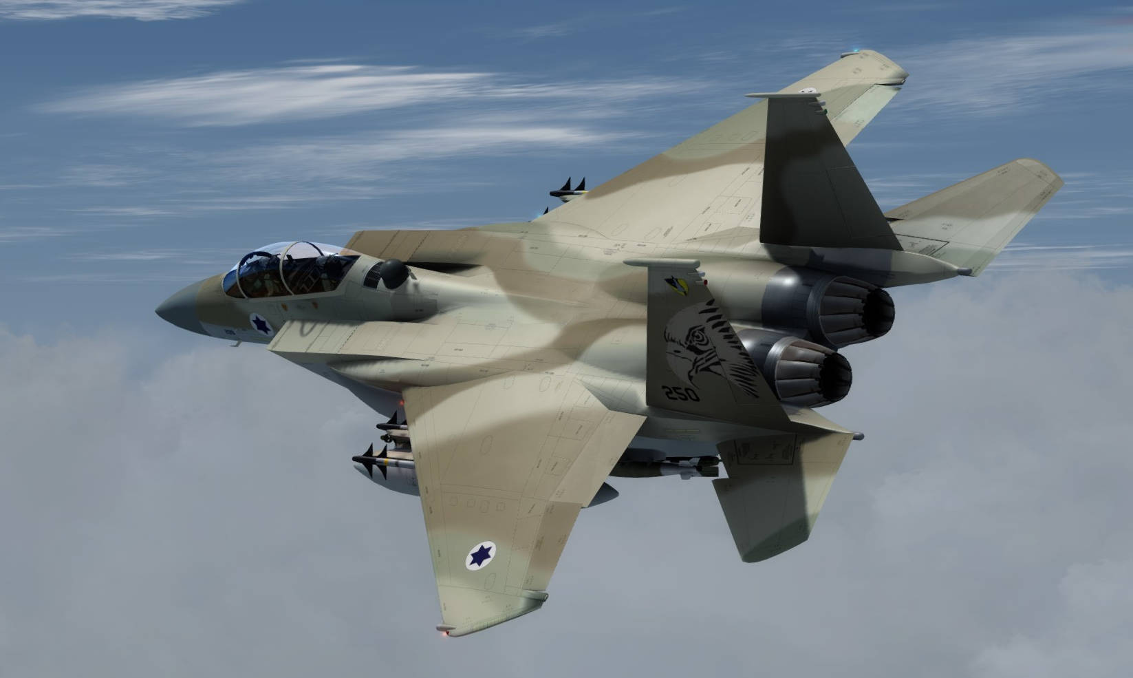 Just Flight - DC Designs F-15 C, D E & I Eagle (P3D v1-v3 & FSX)