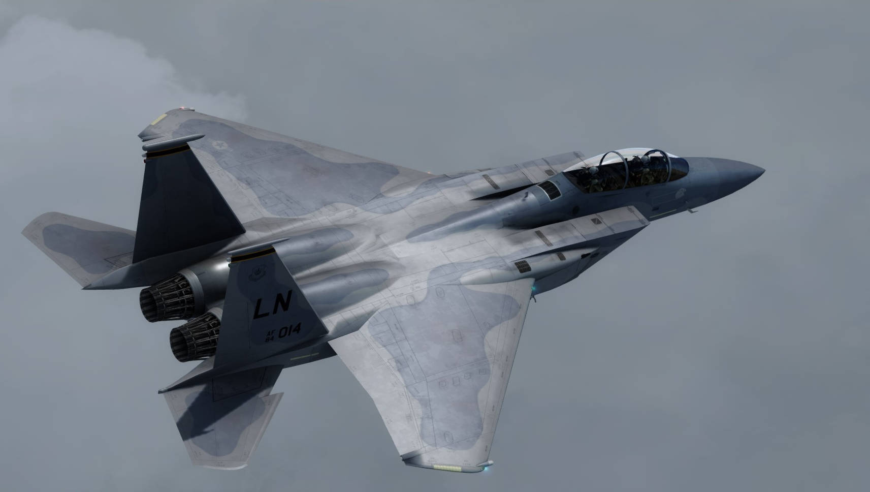Just Flight - DC Designs F-15 C, D, E & I Eagle (P3D v4/v5)