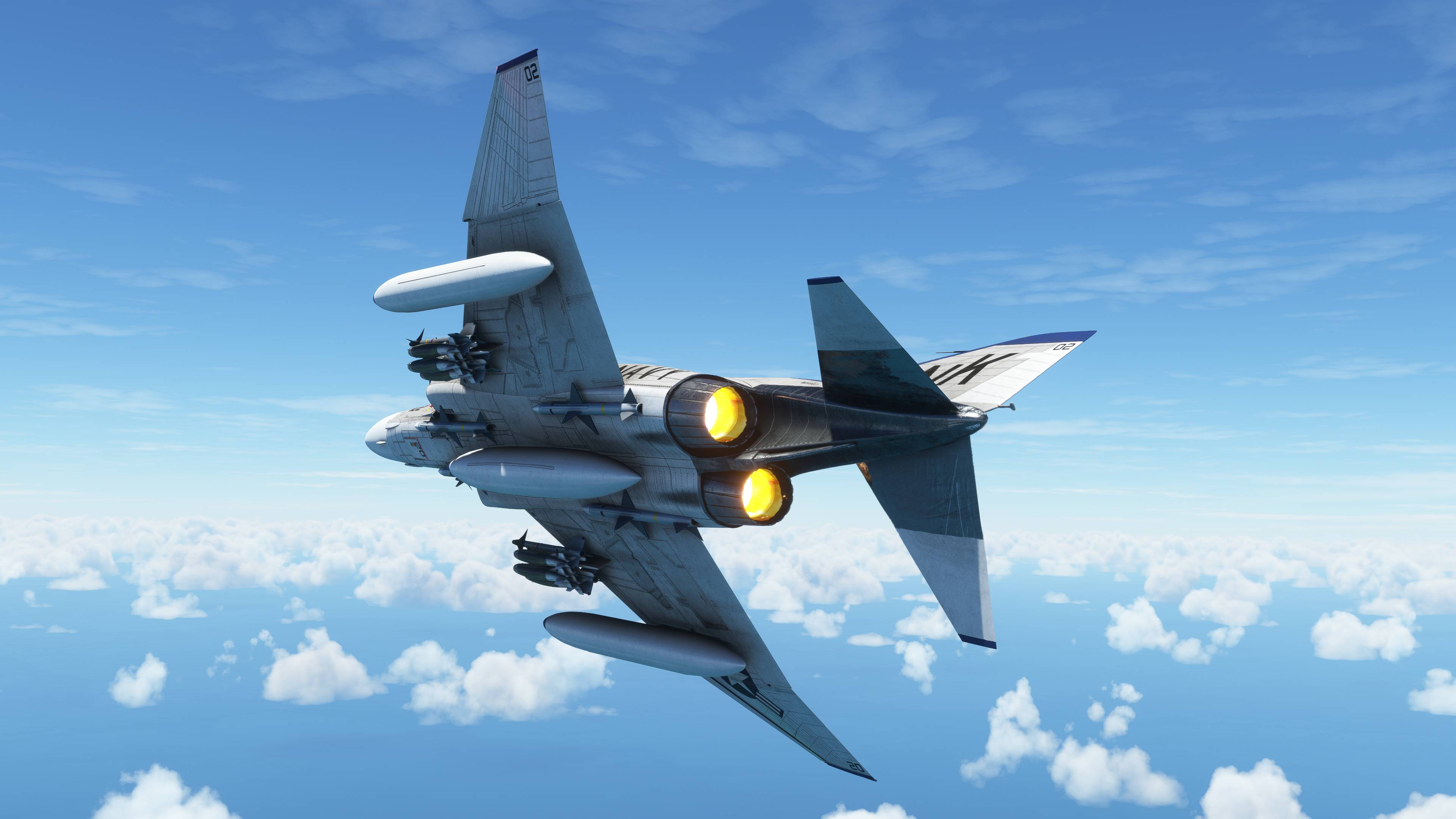 DC Designs – F–4E , F–4J 和 FGR2 Phantom v0.1.1 {MSFS2020]-微软模拟飞行2020-飞行宝