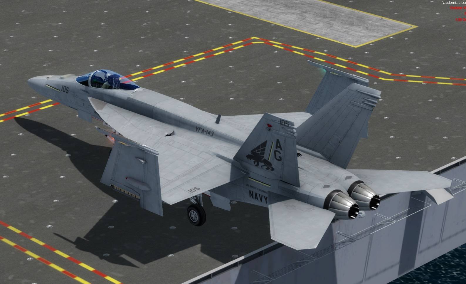 Just Flight - DC Designs F/A-18 E, F & G Super Hornet