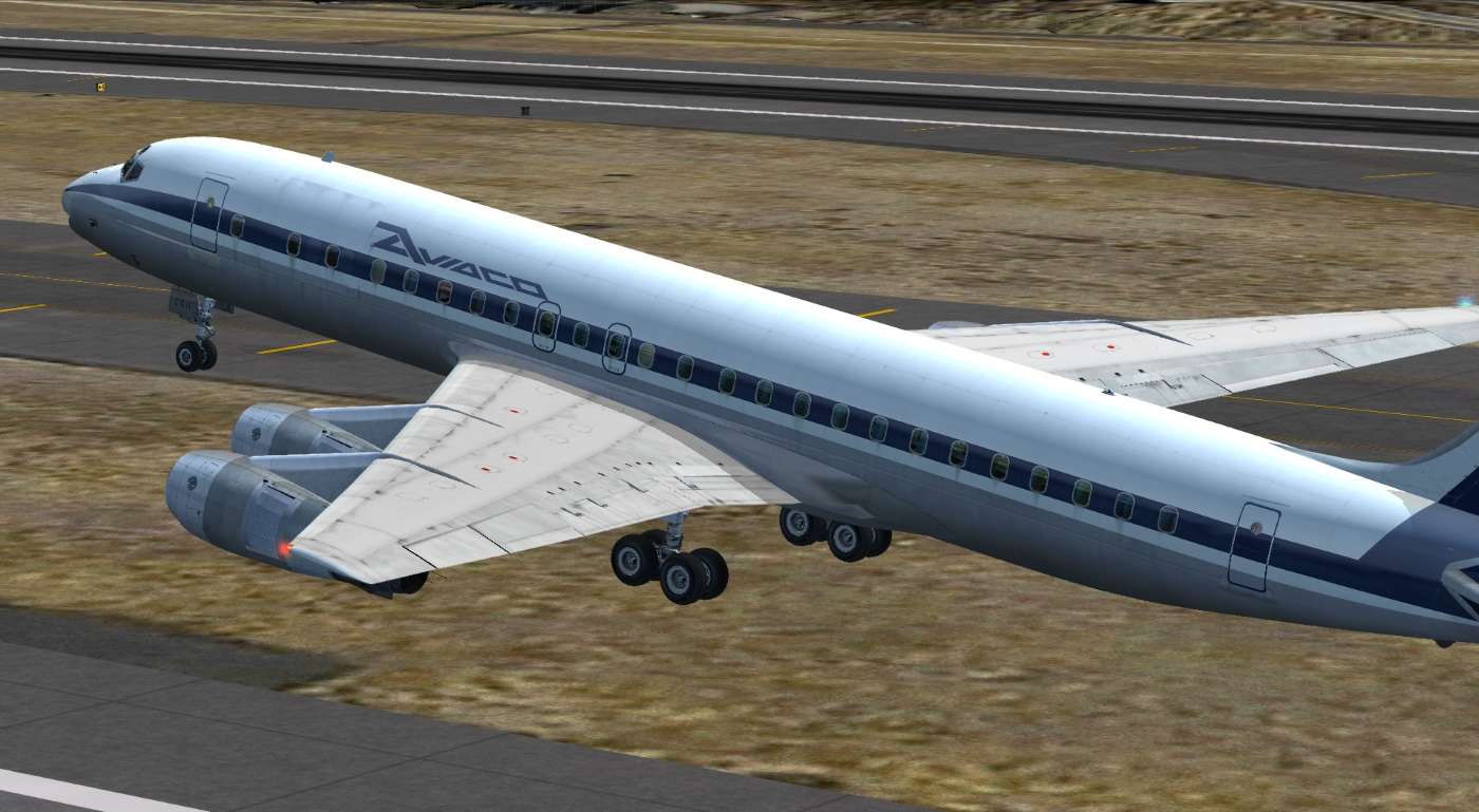 Just Flight - DC-8 Jetliner Series 50 to 70 Livery Bundle Pack