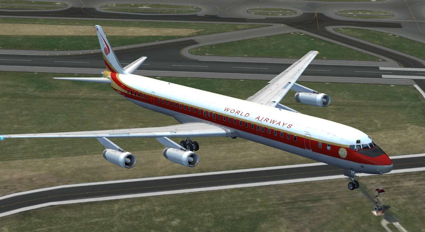 Just Flight - DC-8 Jetliner Series 50 to 70 Livery Bundle Pack