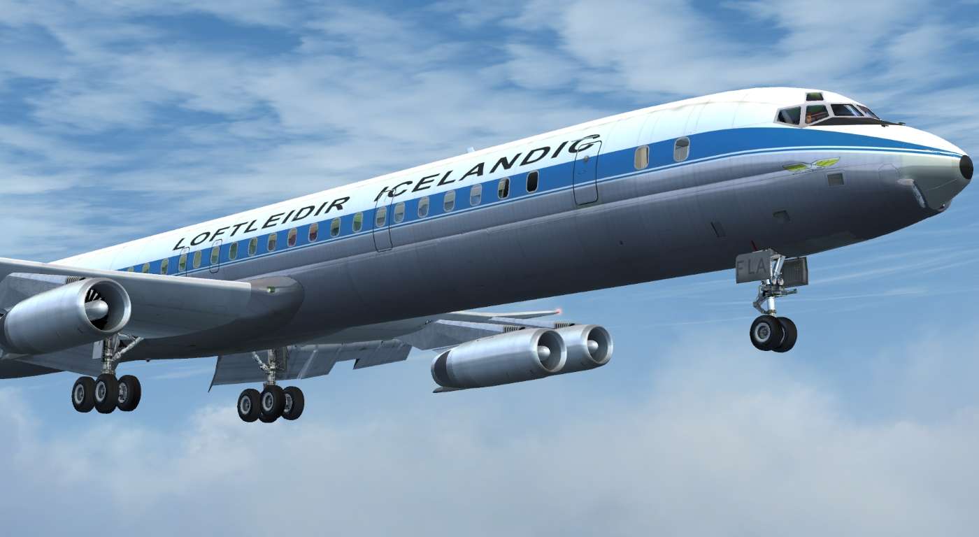 Just Flight - DC-8 Jetliner Series 50 to 70 Livery Bundle Pack