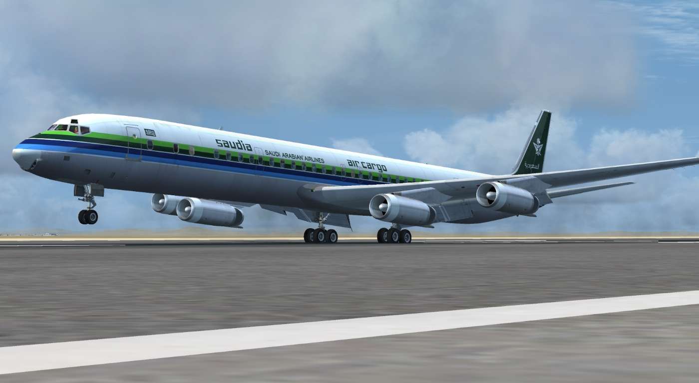 Just Flight - DC-8 Jetliner Series 50 to 70 Livery Bundle Pack