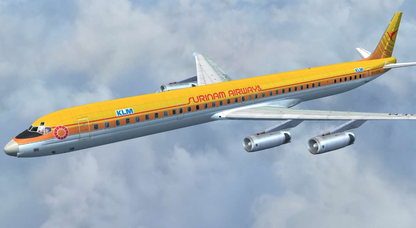 Just Flight - DC-8 Jetliner Series 50 to 70 Livery Bundle Pack