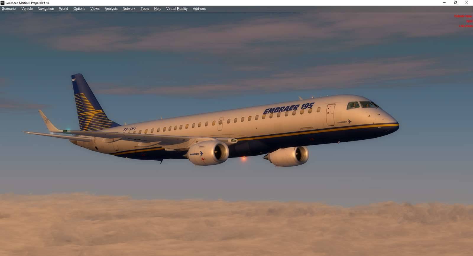 Just Flight - Embraer E-Jets v2 Embraer 175 and 195 P3D