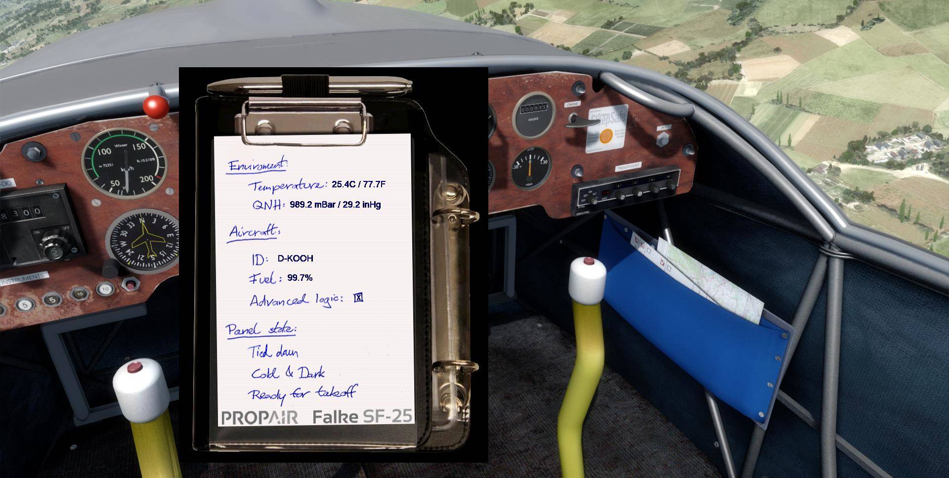 Just Flight - Falke SF-25 (P3D v4/v5)
