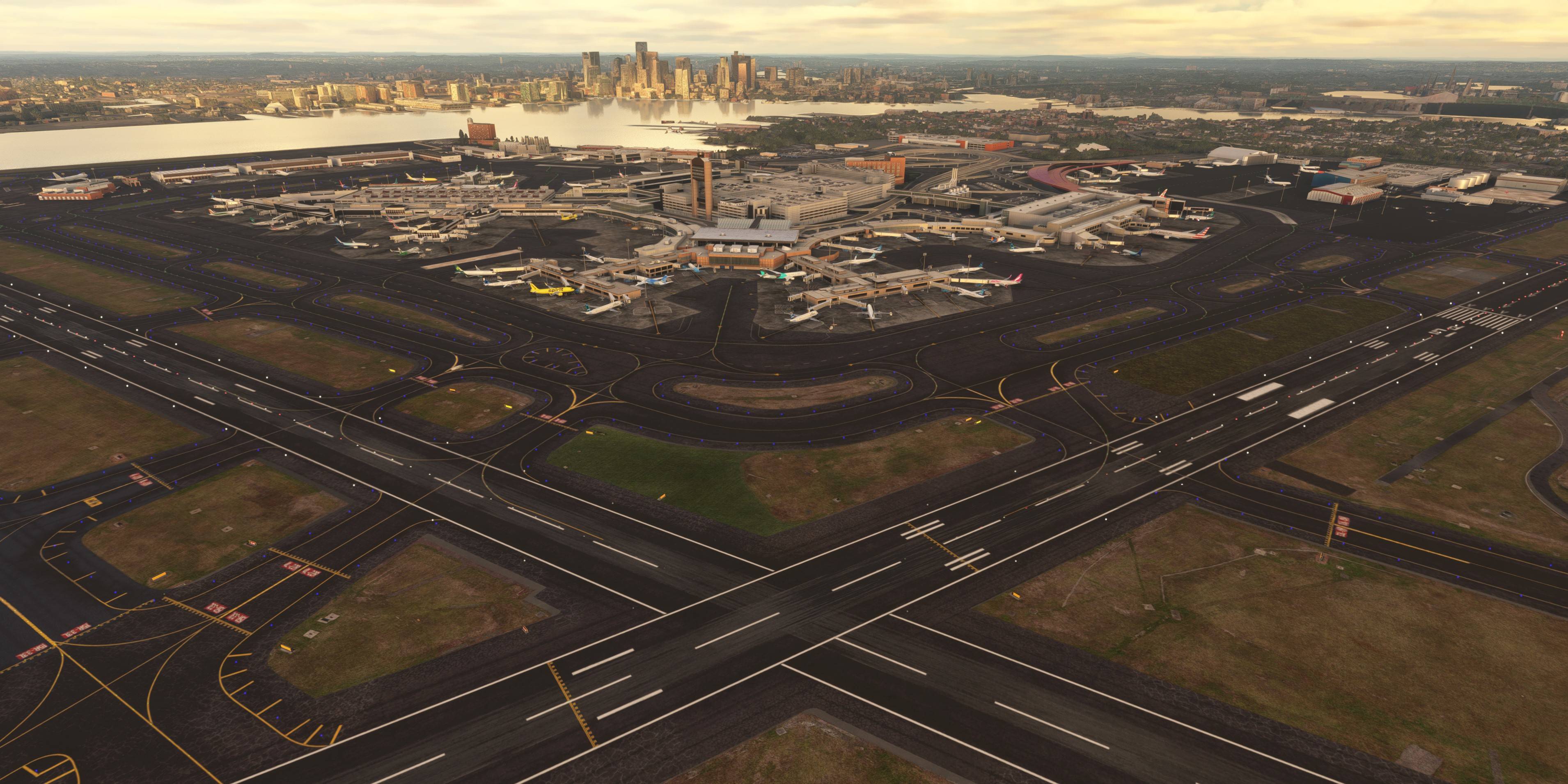 Just Flight - FeelThere - KBOS Boston Logan International Airport