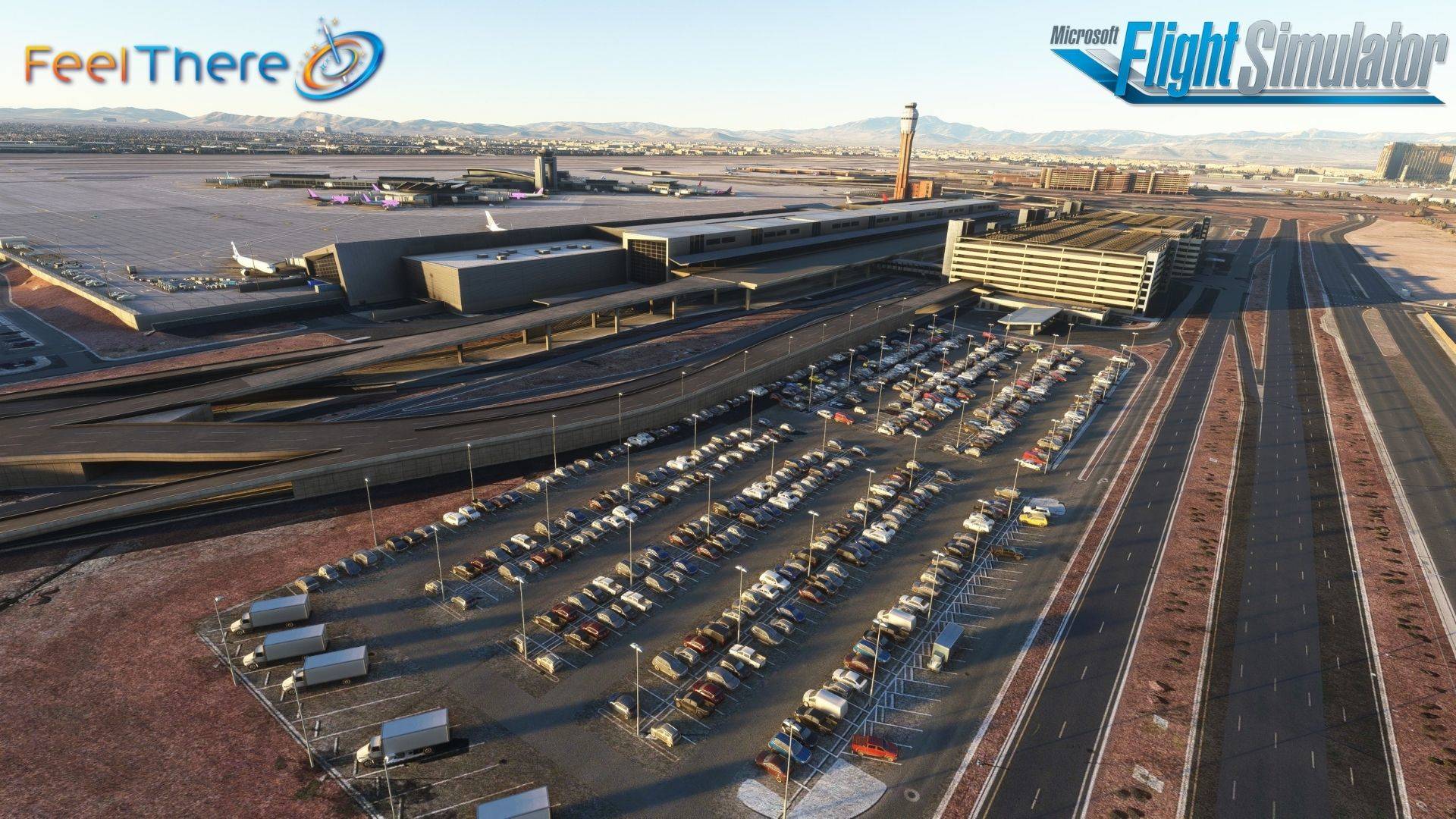 Just Flight - FeelThere - KLAS Las Vegas Airport (MSFS)