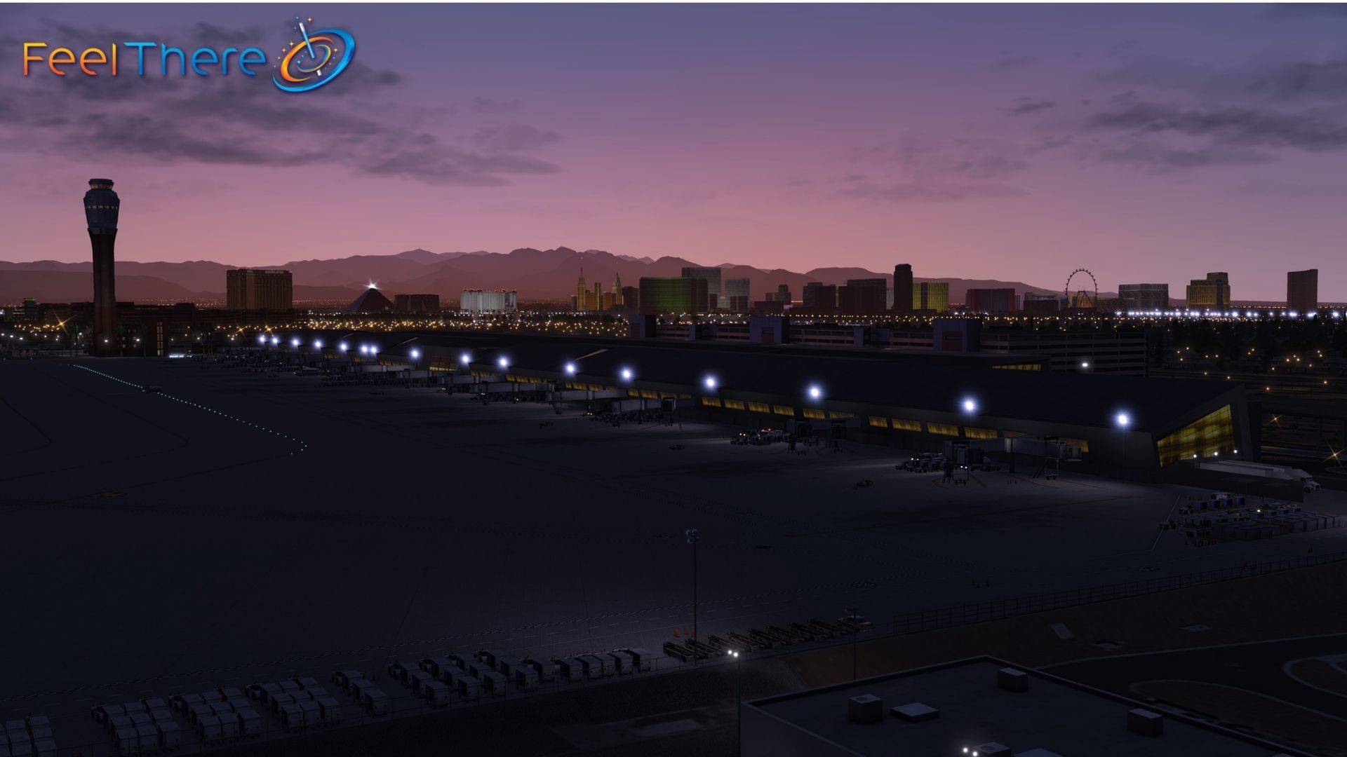 Just Flight - FeelThere - KLAS Las Vegas Airport (X-Plane 11)