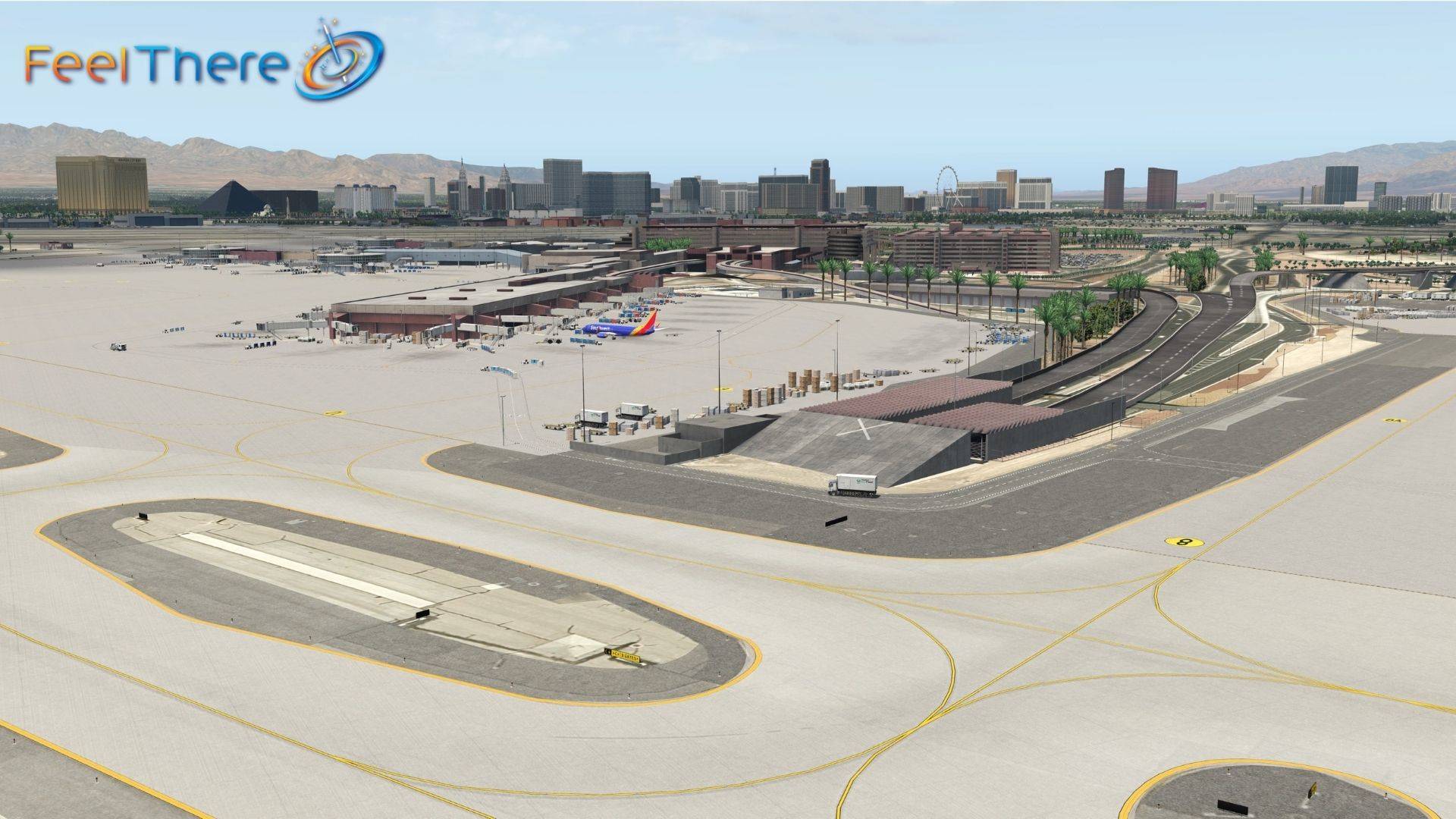 Just Flight - FeelThere - KLAS Las Vegas Airport (X-Plane 11)
