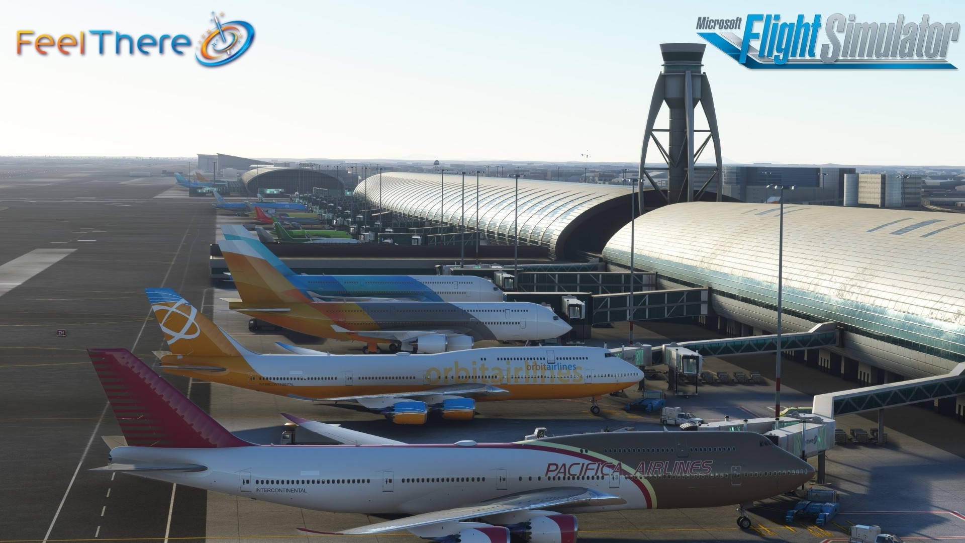 Just Flight - FeelThere - OMDB Dubai Airport (MSFS)