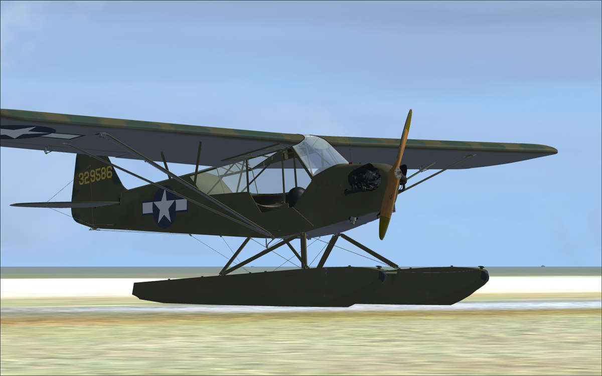 Just Flight - Flight Replicas L-4 Grasshopper Floatplane