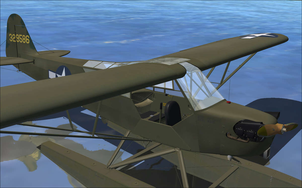 Just Flight - Flight Replicas L-4 Grasshopper Floatplane