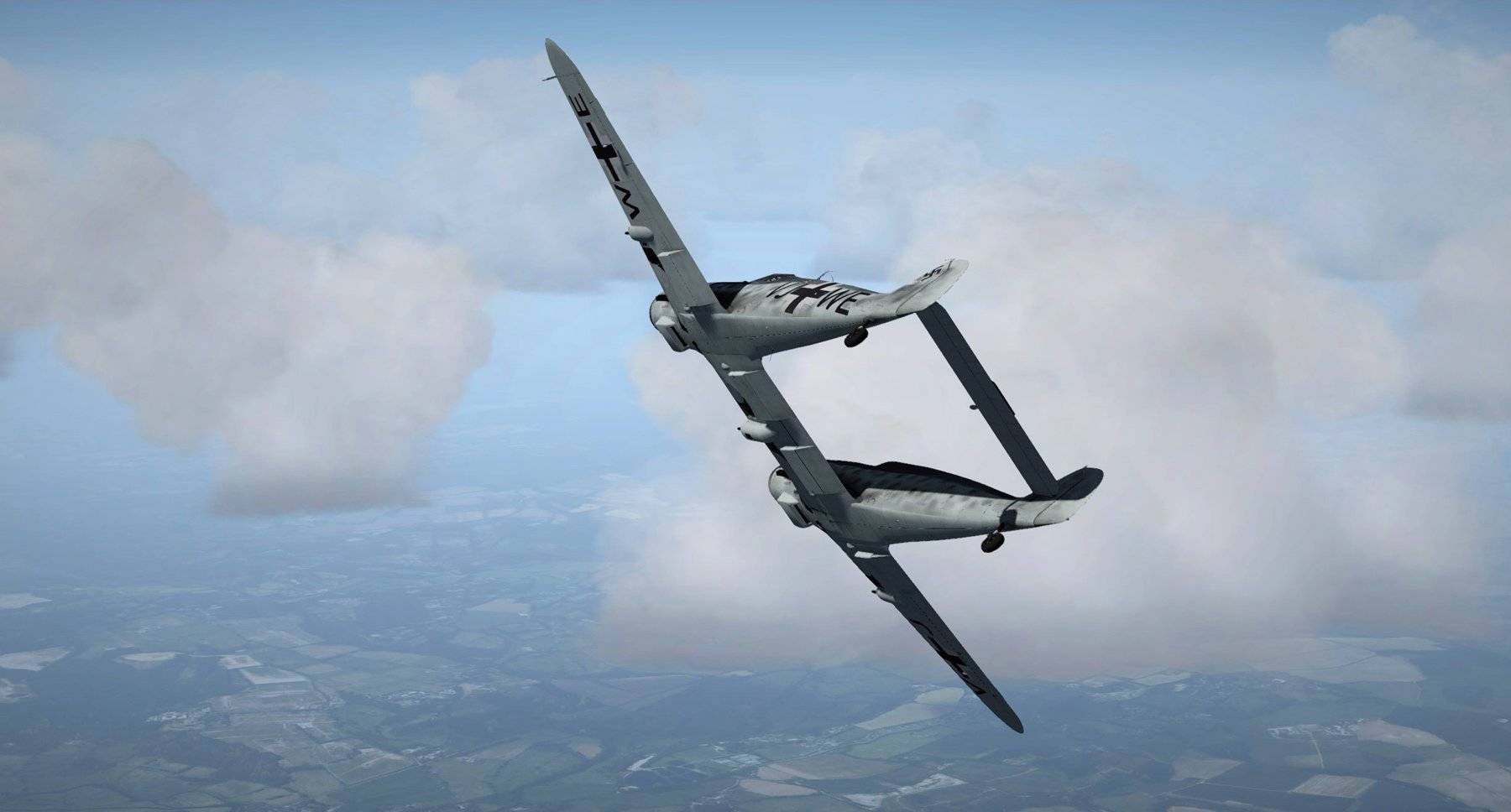 Just Flight - Flight Replicas Messerschmitt Bf 109Z 'Zwilling'