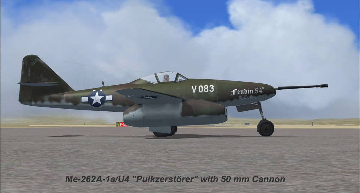 Just Flight - Flight Replicas Messerschmitt Me 262 Rare Types