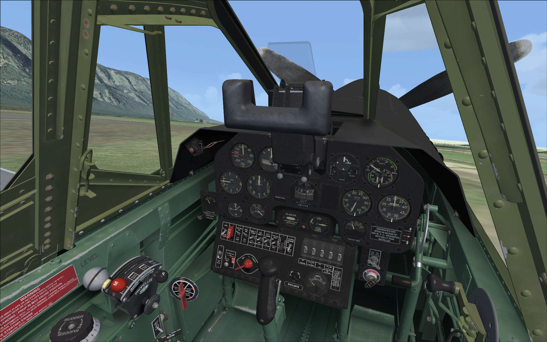 Just Flight - Flight Replicas P-40N Warhawk / Kittyhawk IV