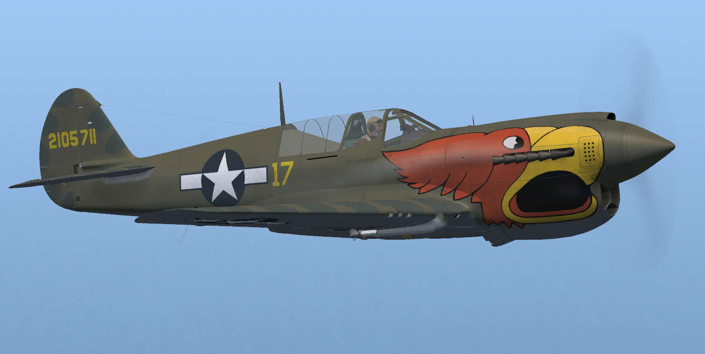 Just Flight - Flight Replicas P-40N Warhawk / Kittyhawk IV