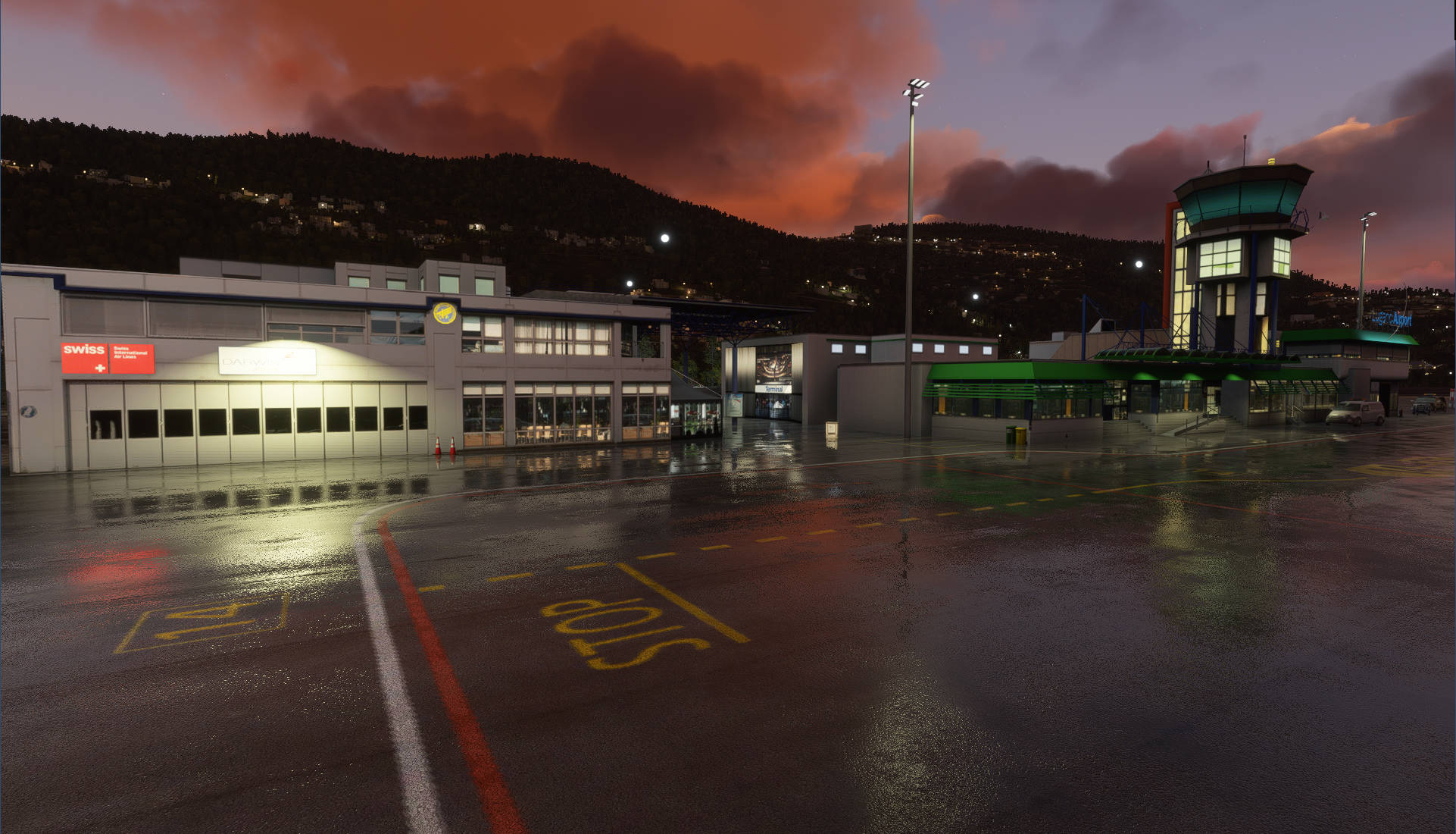 Just Flight - FlyLogic - Airport Lugano MSFS