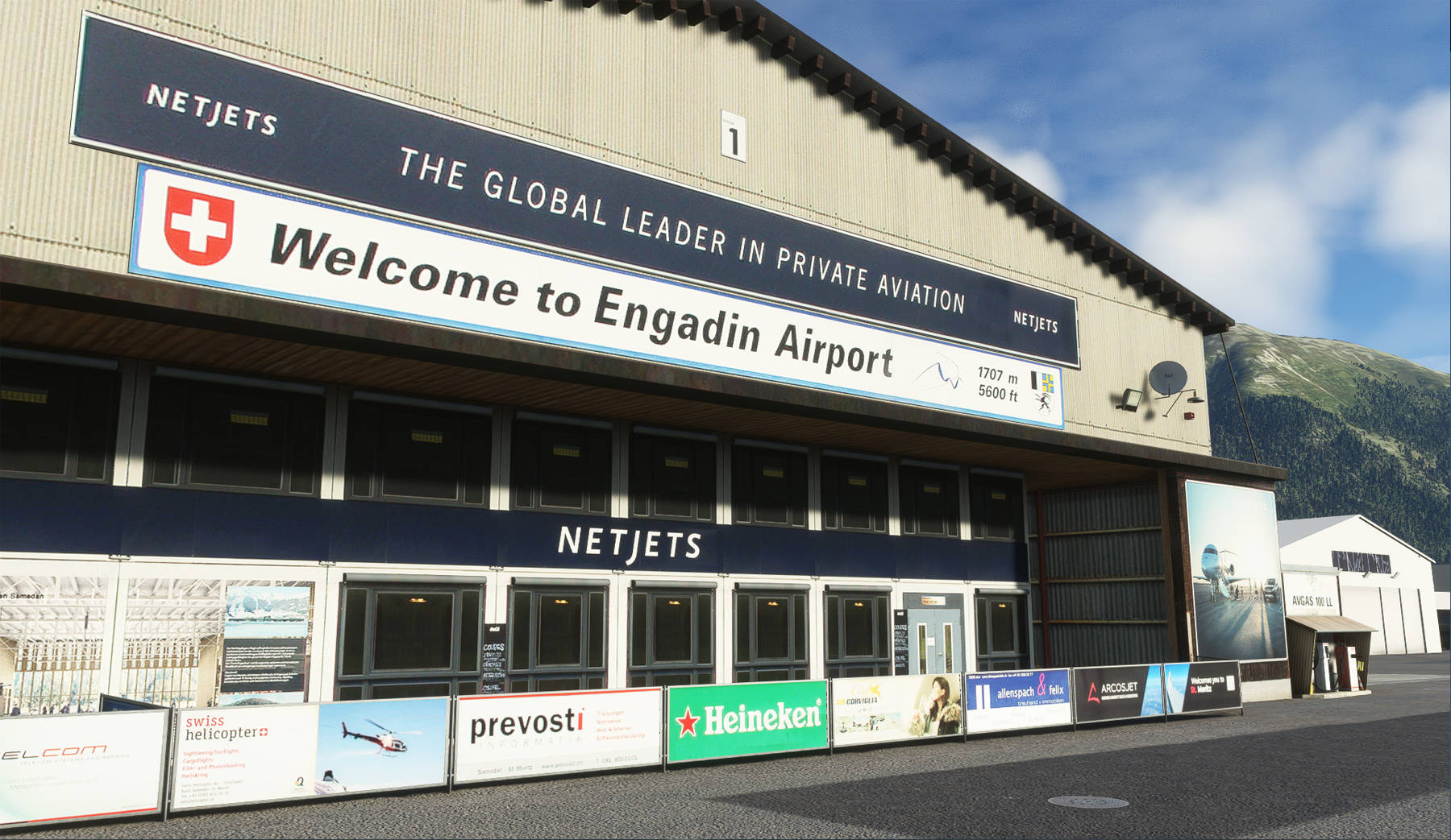 Just Flight - FlyLogic - Airport Samedan MSFS