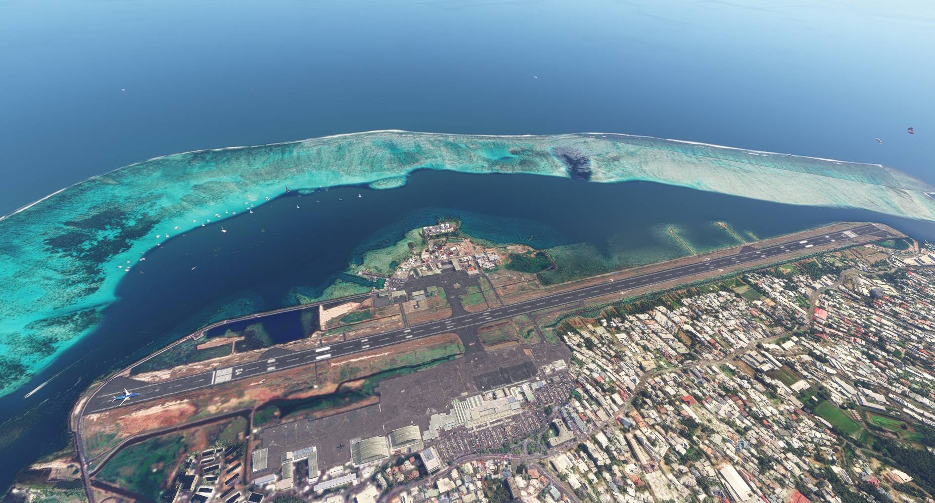 Just Flight - FLYNDRIVE4D NTAA Tahiti Faa'a International Airport