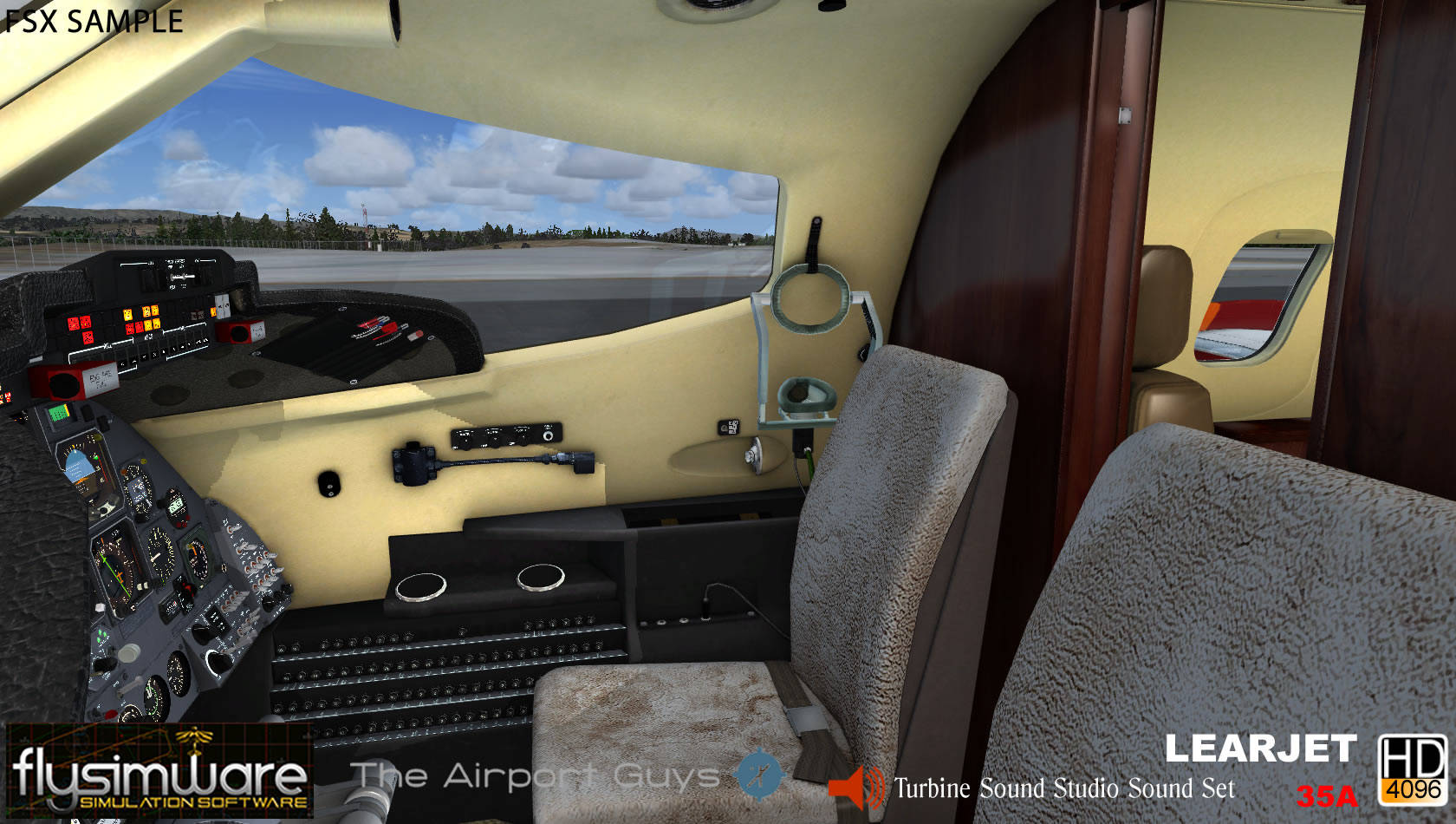 Just Flight - Flysimware Learjet 35A