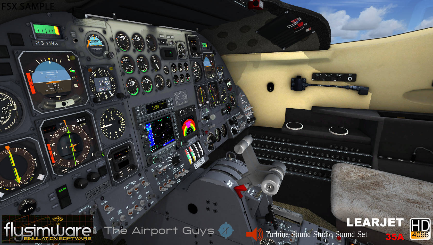 Just Flight - Flysimware Learjet 35A